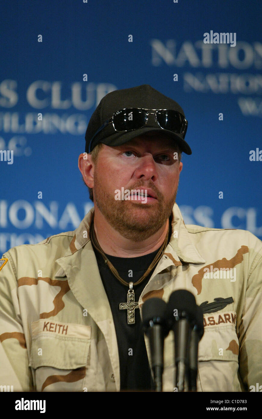 Country music musician Toby Keith discusses his work with the USO ...