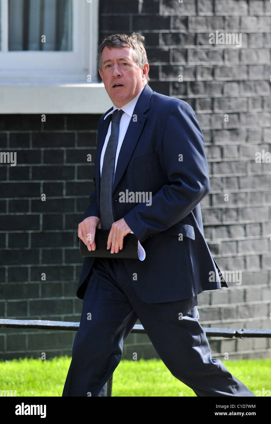 John Denham arrives for a cabinet meeting at No.10 Downing Street on ...