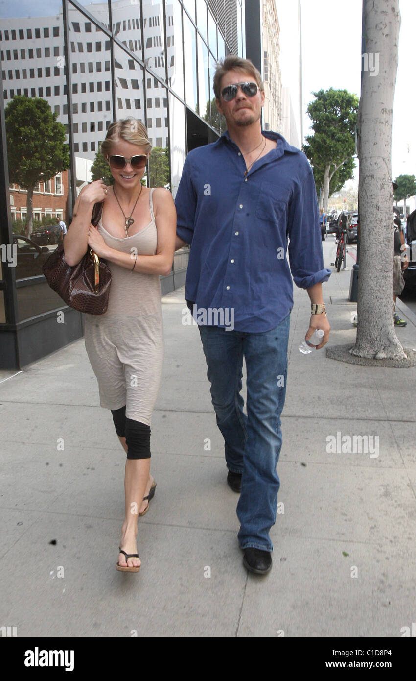 Chad Michael Murray and his fiancee Kenzie Dalton leaving a medical ...