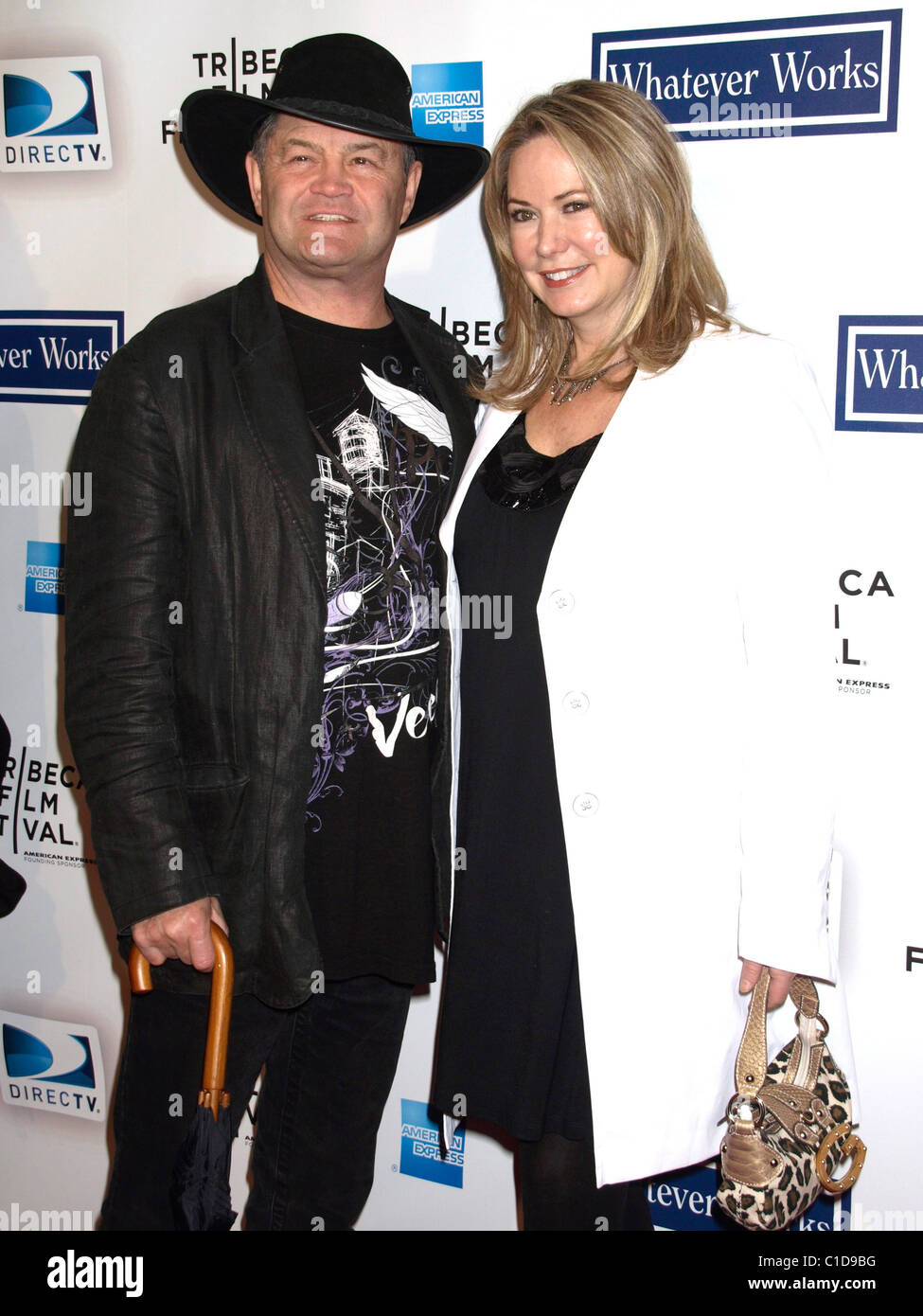 Mickey Dolenz and Donna Quinter Dolenz The premiere of 'Whatever Works ...