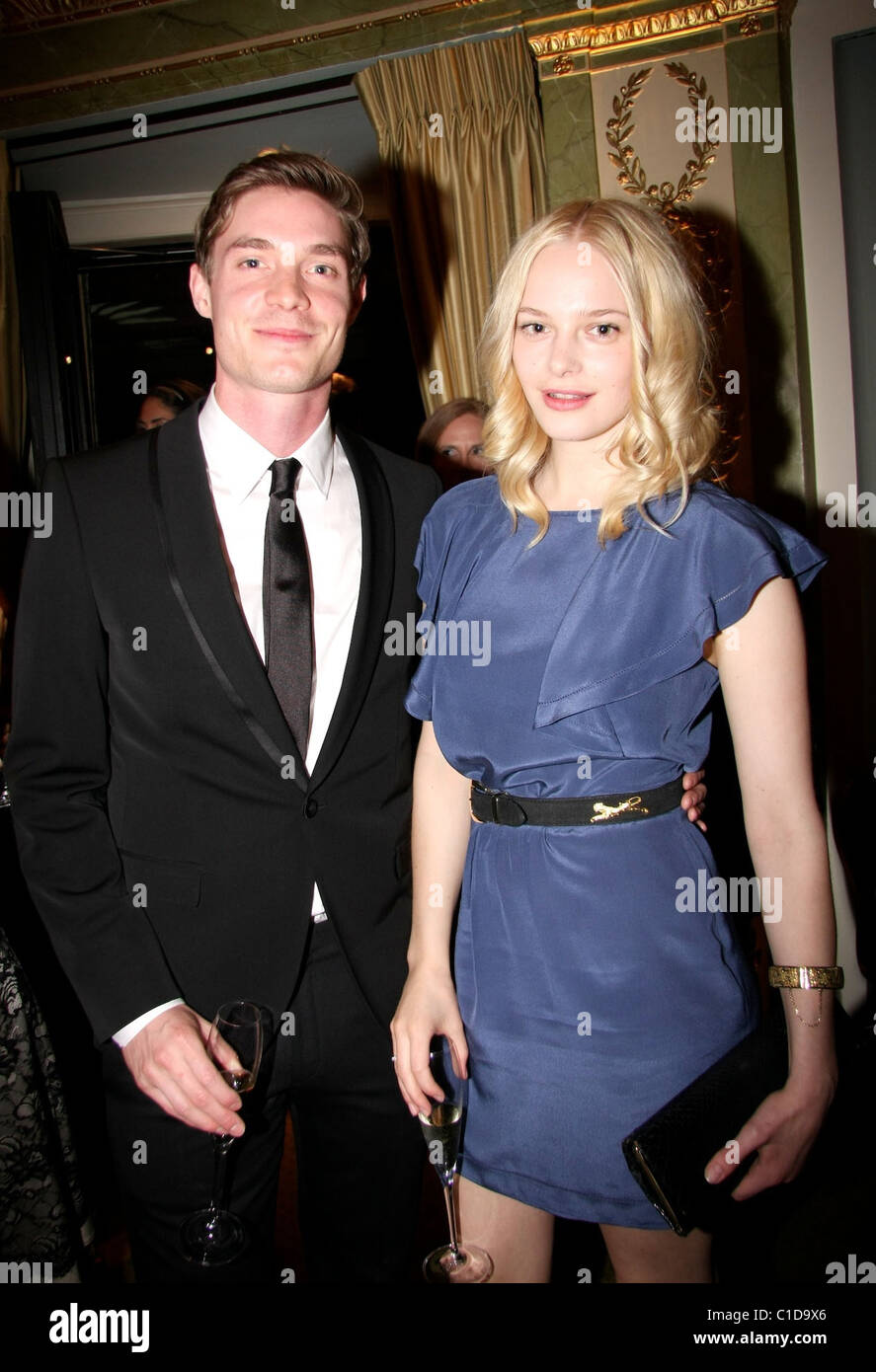 Max Brown and Annabelle Horsey outside the FiFi UK Fragrance Awards ...