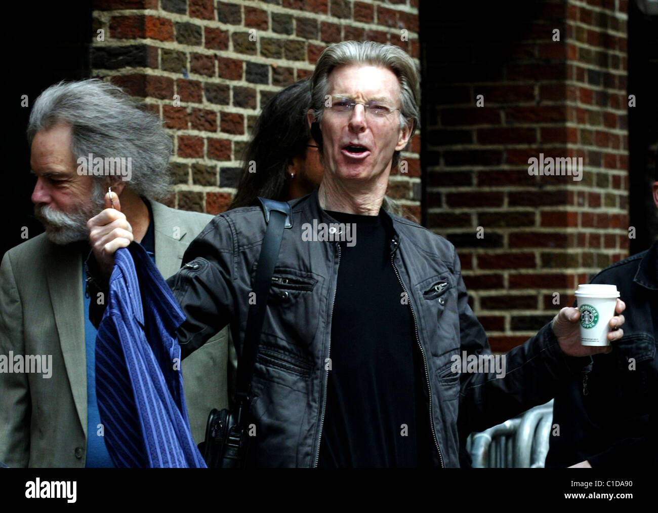 Phil Lesh of The Dead , outside the Ed Sullivan Theater for the 'Late ...