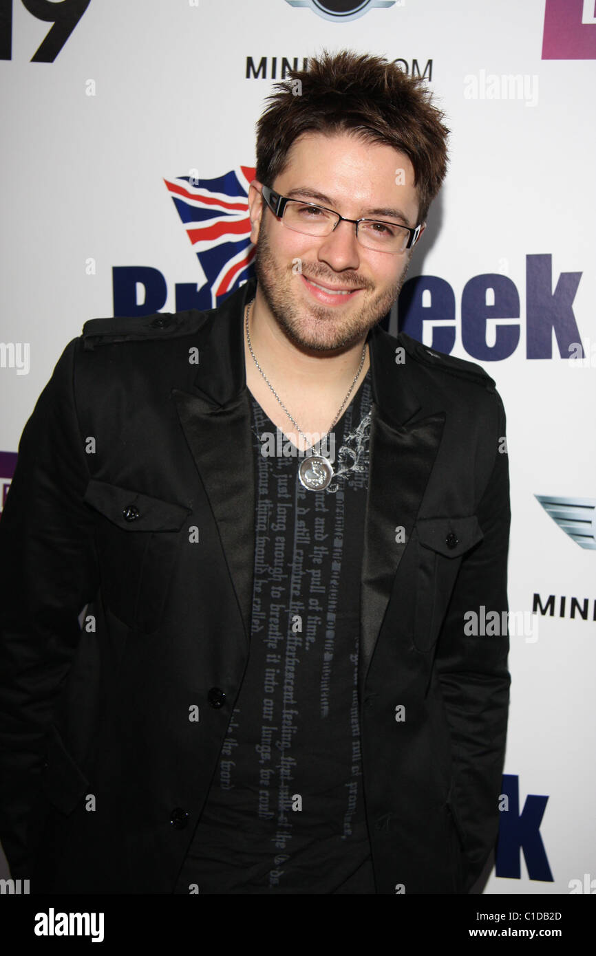 Danny Gokey Champagne Launch of BritWeek 2009 at the Consul General's ...