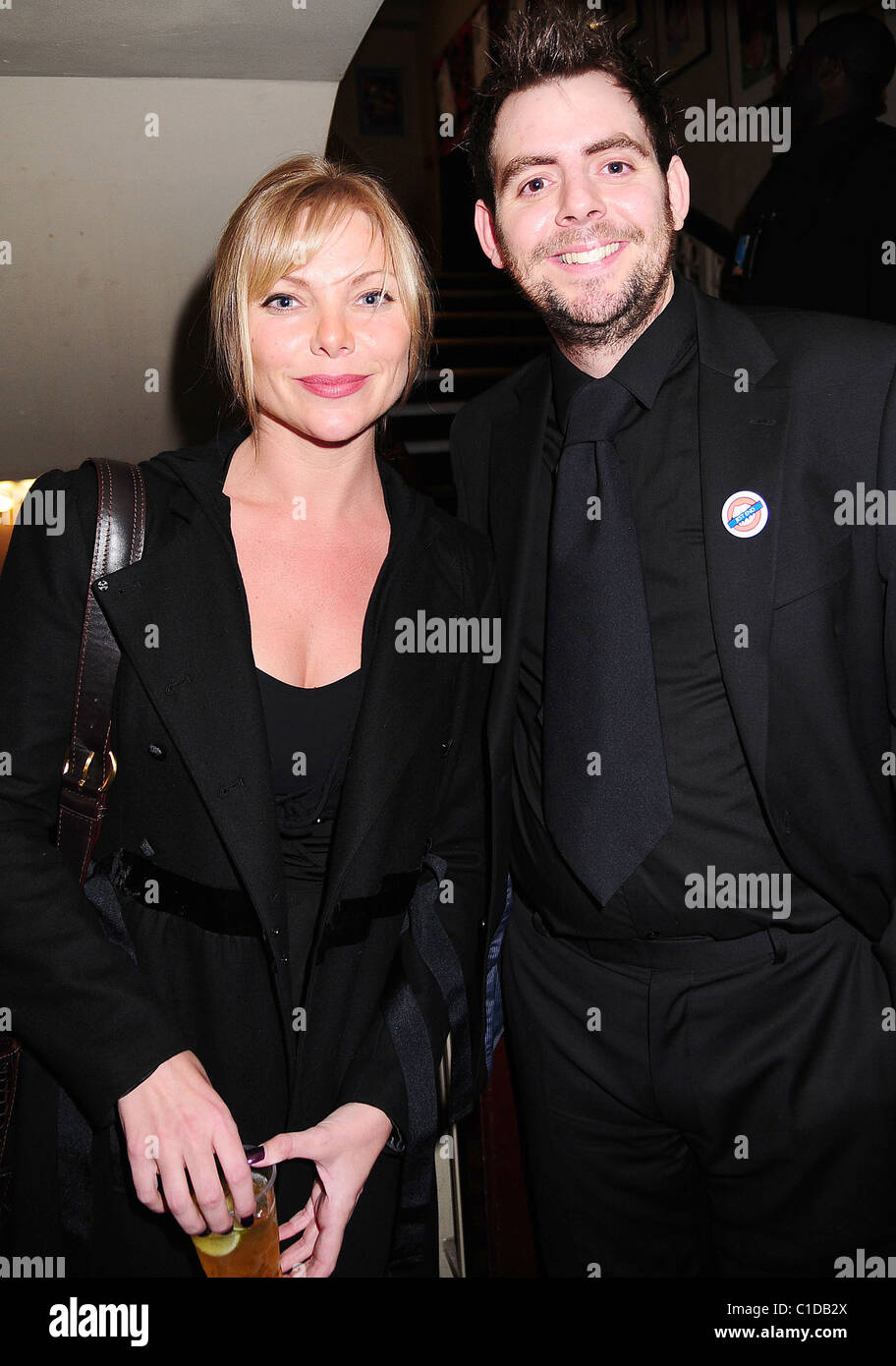 Producer Garry Lake with Actress Samantha Janus So Jest End Musicals ...