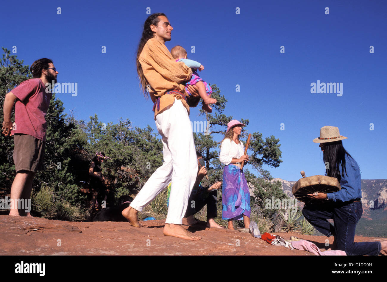 United States, Arizona, Sedona, New Age Capital, Airport Mesa Vortex ...