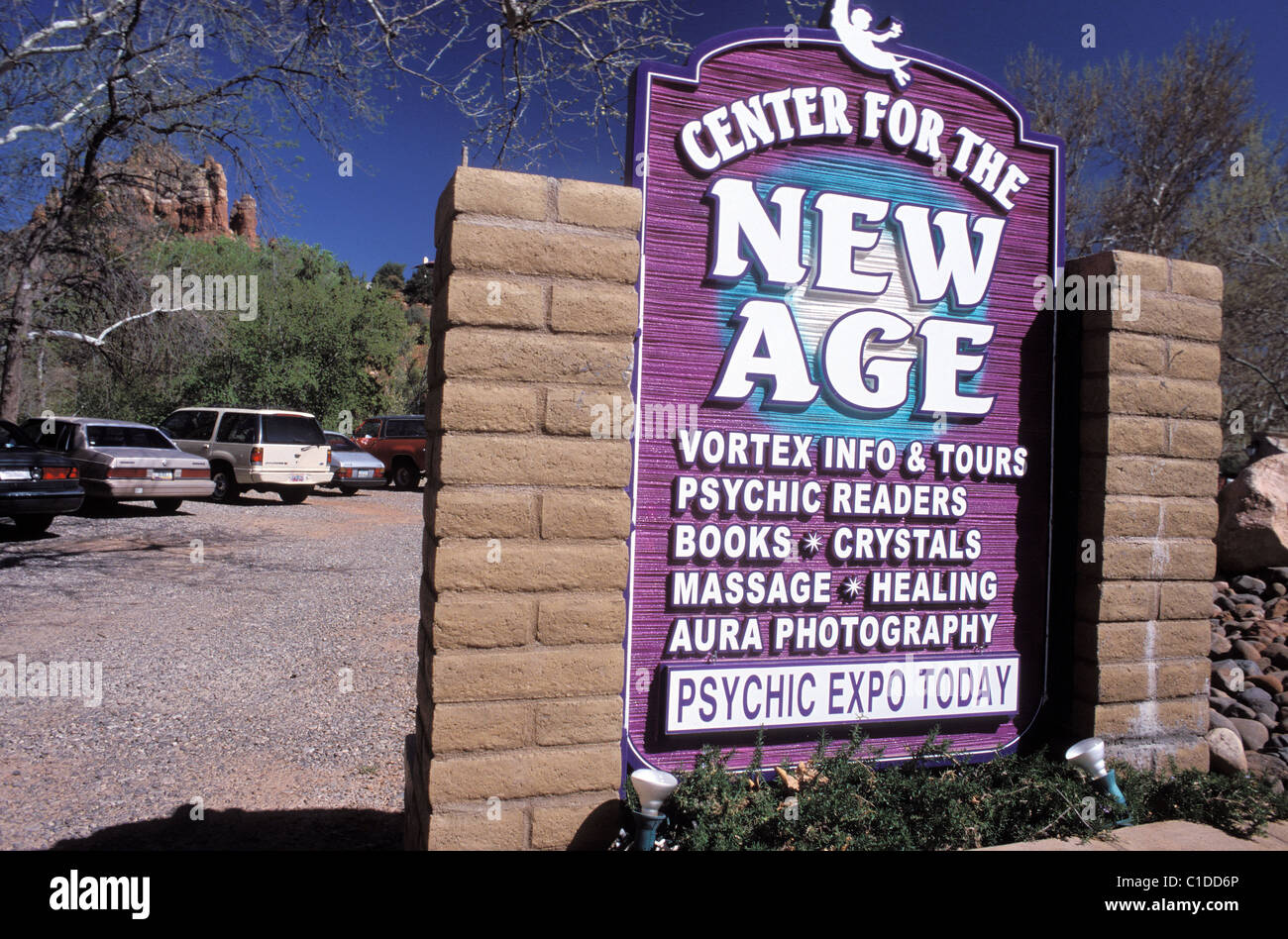 United States, Arizona, Sedona, New Age capital, The New Age Center ...