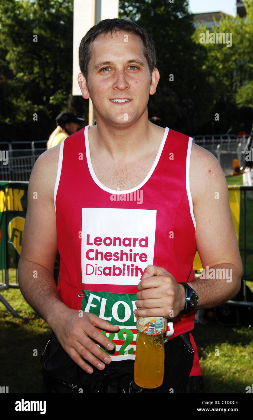 John Pickard 29th Flora London Marathon starting at Greenwich Park ...