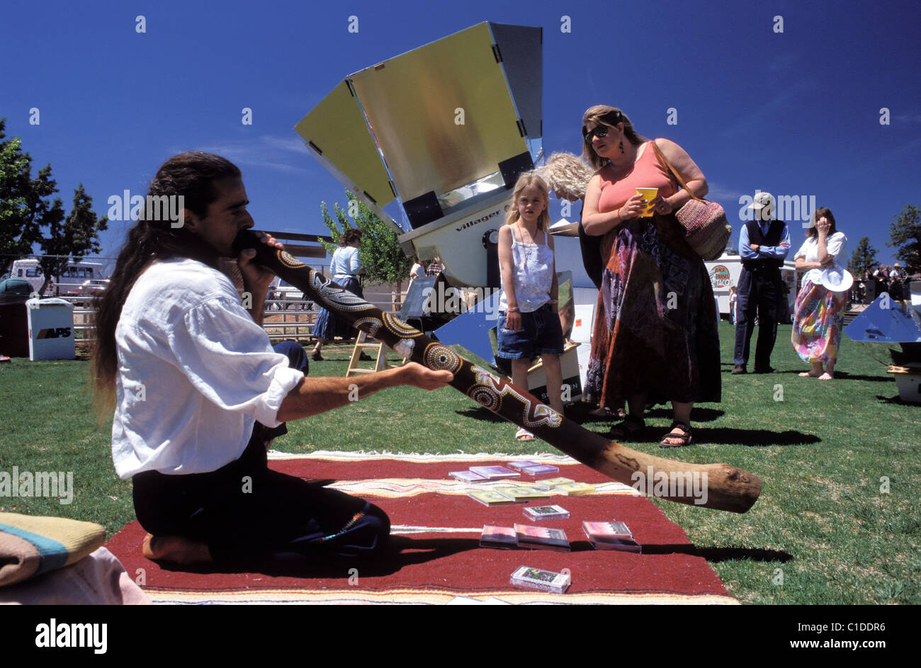 United States, Arizona, Sedona, New Age Capital, Earth Day Stock Photo ...