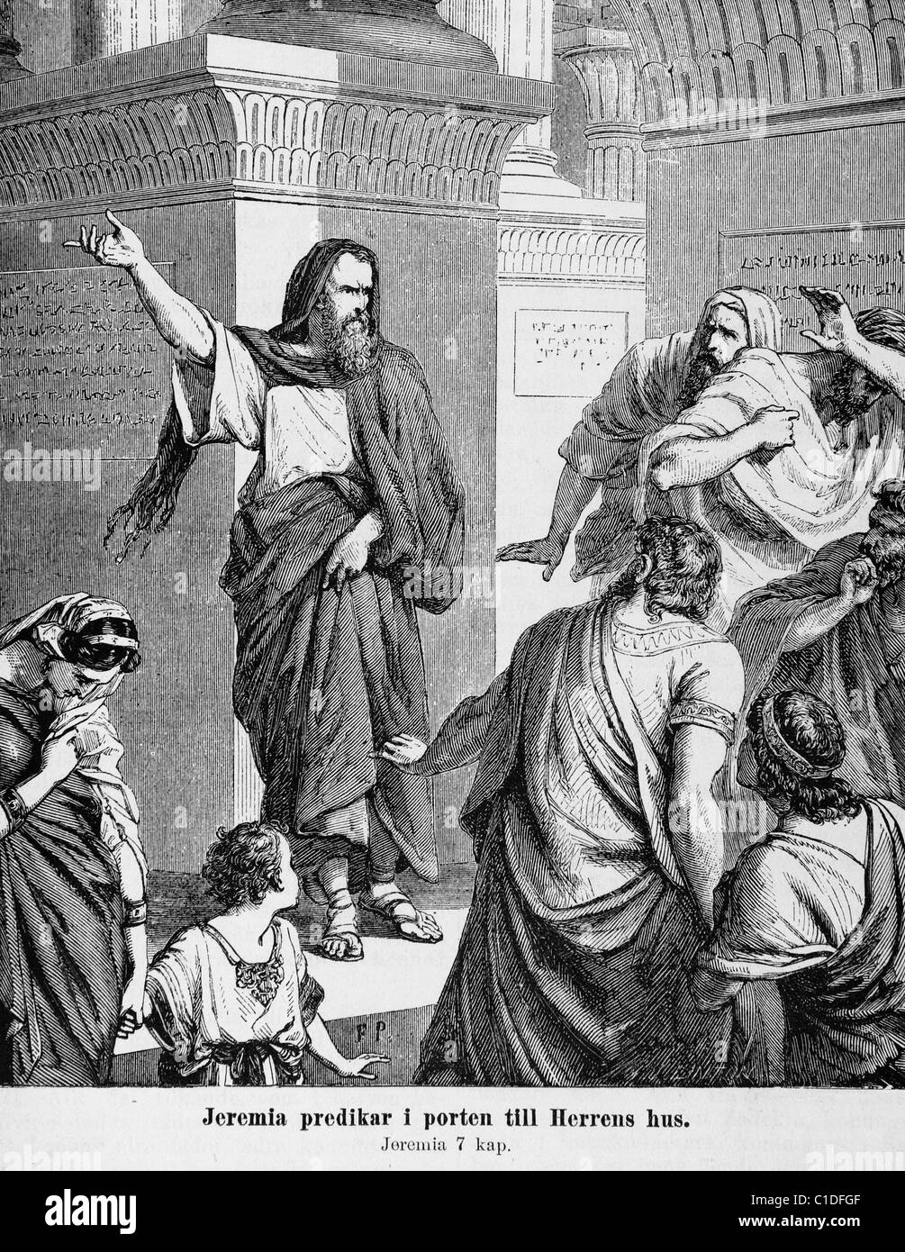 Jeremiah The Prophet Preaching