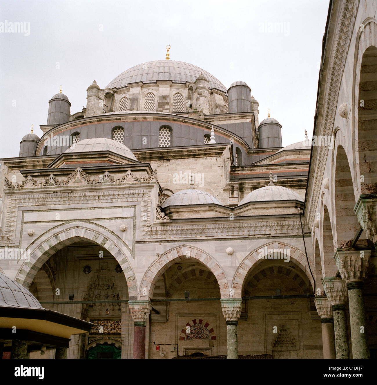 The Beyazit Mosque in Istanbul in Turkey in Middle East Asia ...