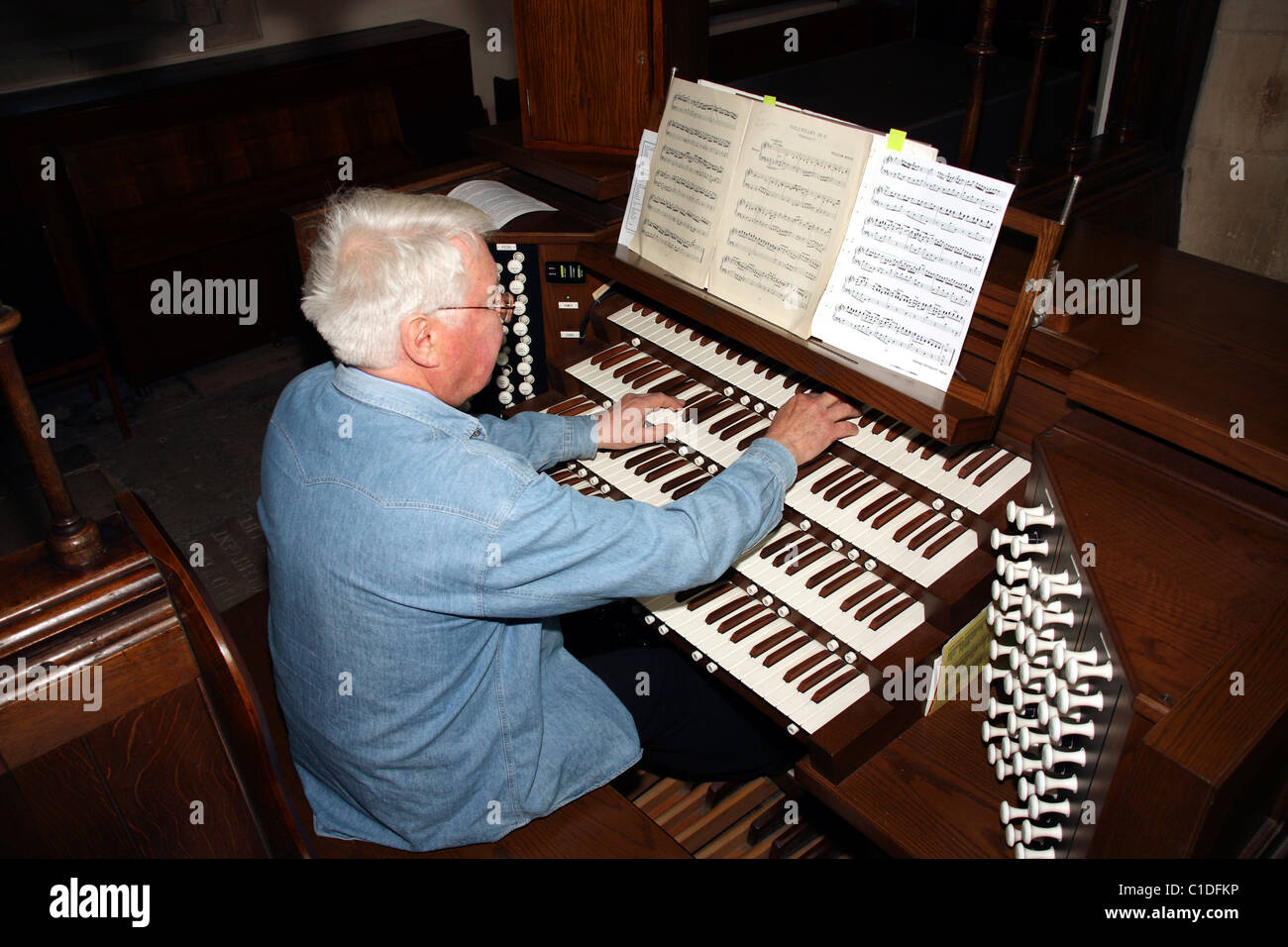 Church Organist High Resolution Stock Photography and Images - Alamy