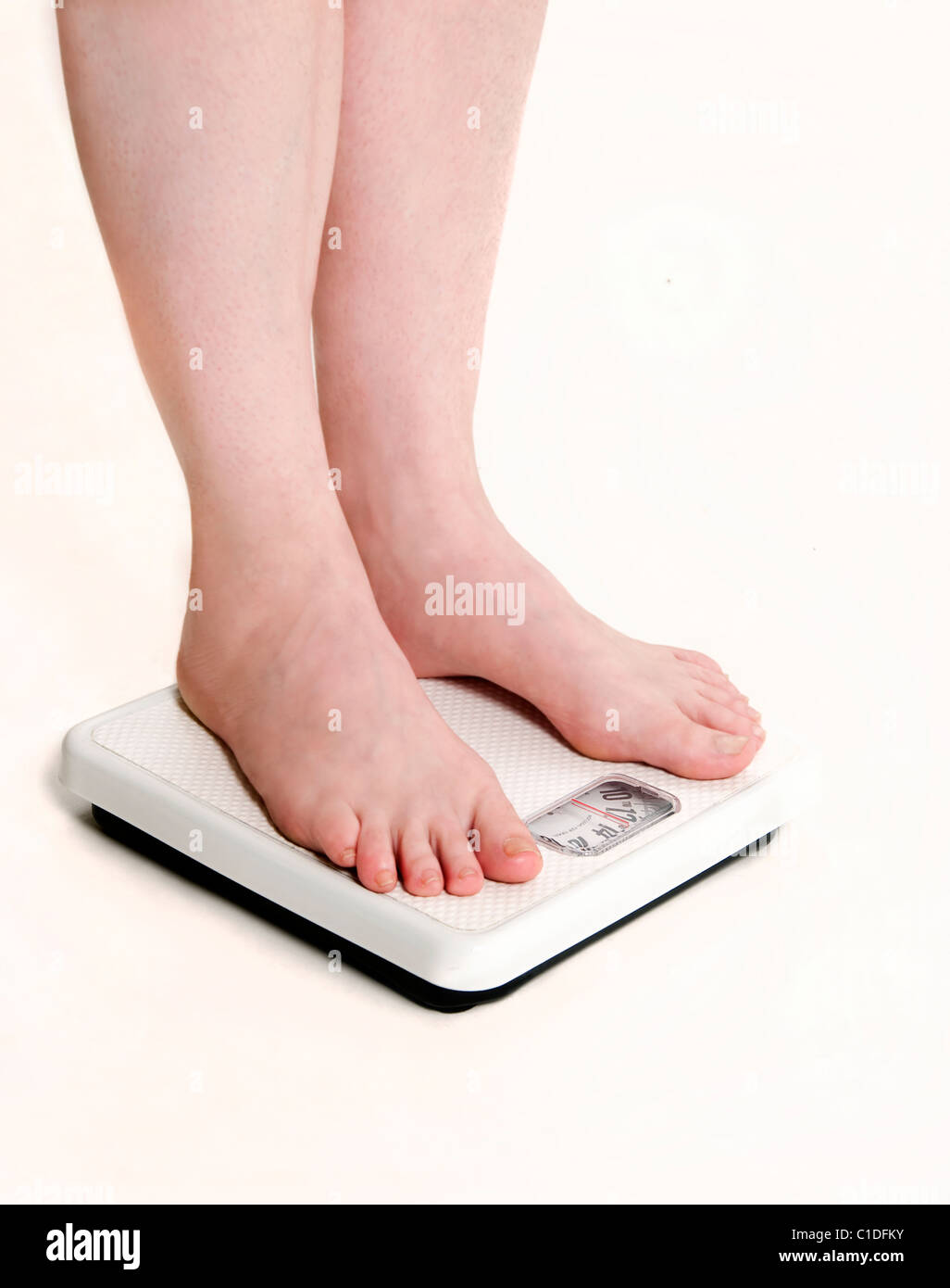 Weigh in feet hi-res stock photography and images - Alamy