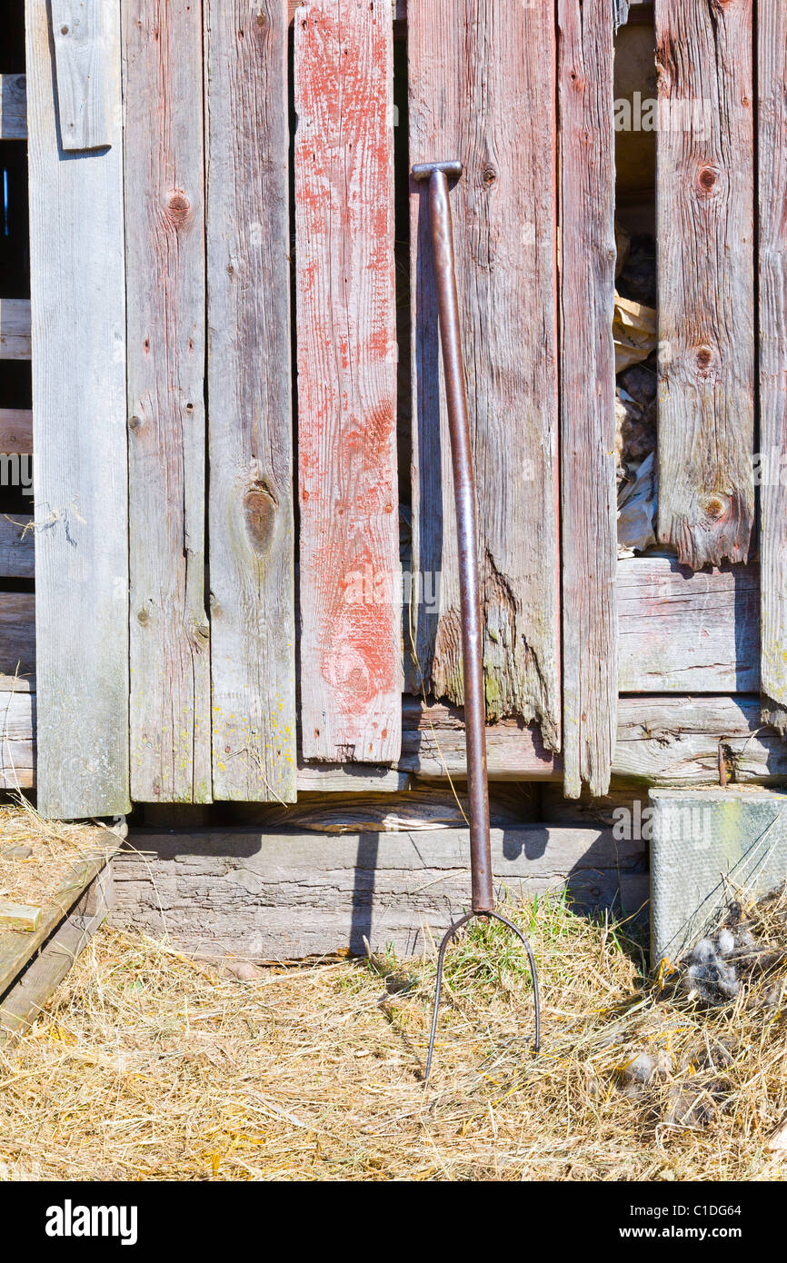 Hay fork hi-res stock photography and images - Alamy