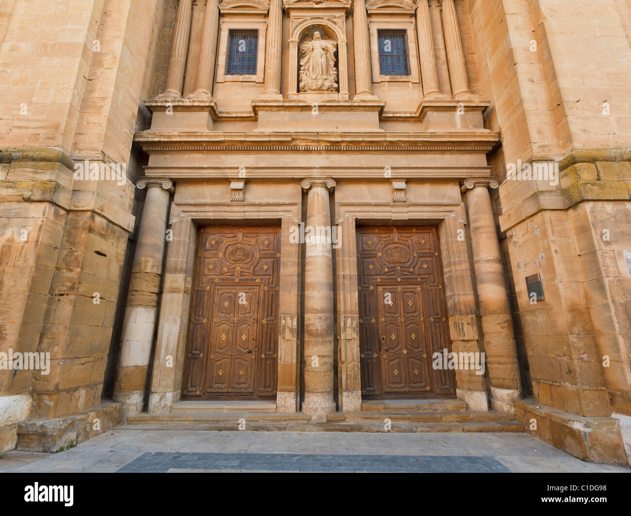 Iglesia de Nuestra Señora de la Asunción, Labastida, Alava, Spain Stock ...
