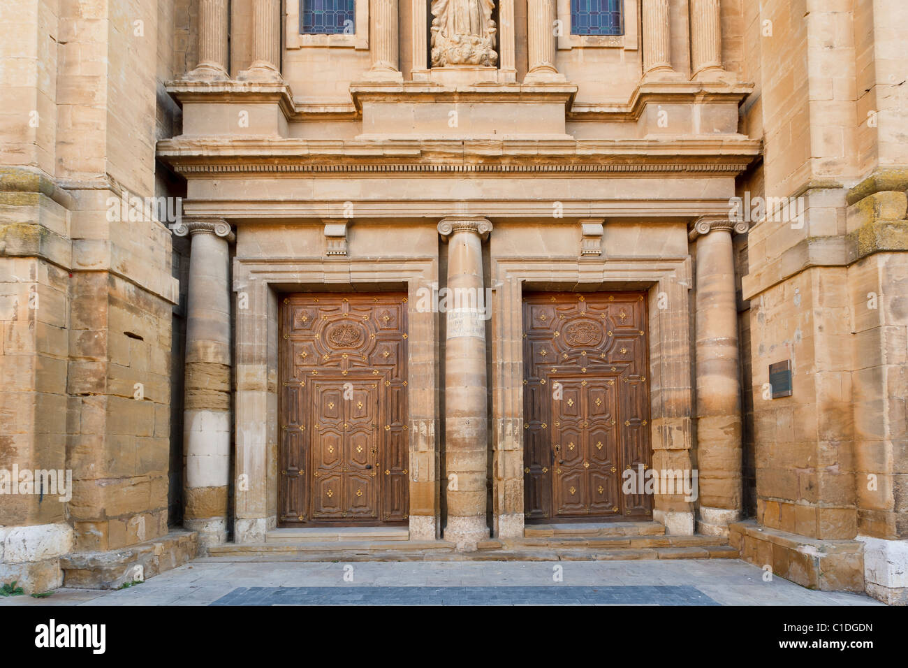 Iglesia de Nuestra Señora de la Asunción, Labastida, Alava, Spain Stock ...