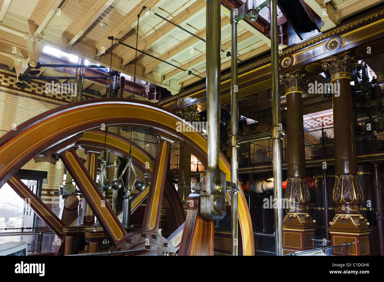 The Gimson Beam Engines at Abbey Pumping Station Museum, Leicester ...