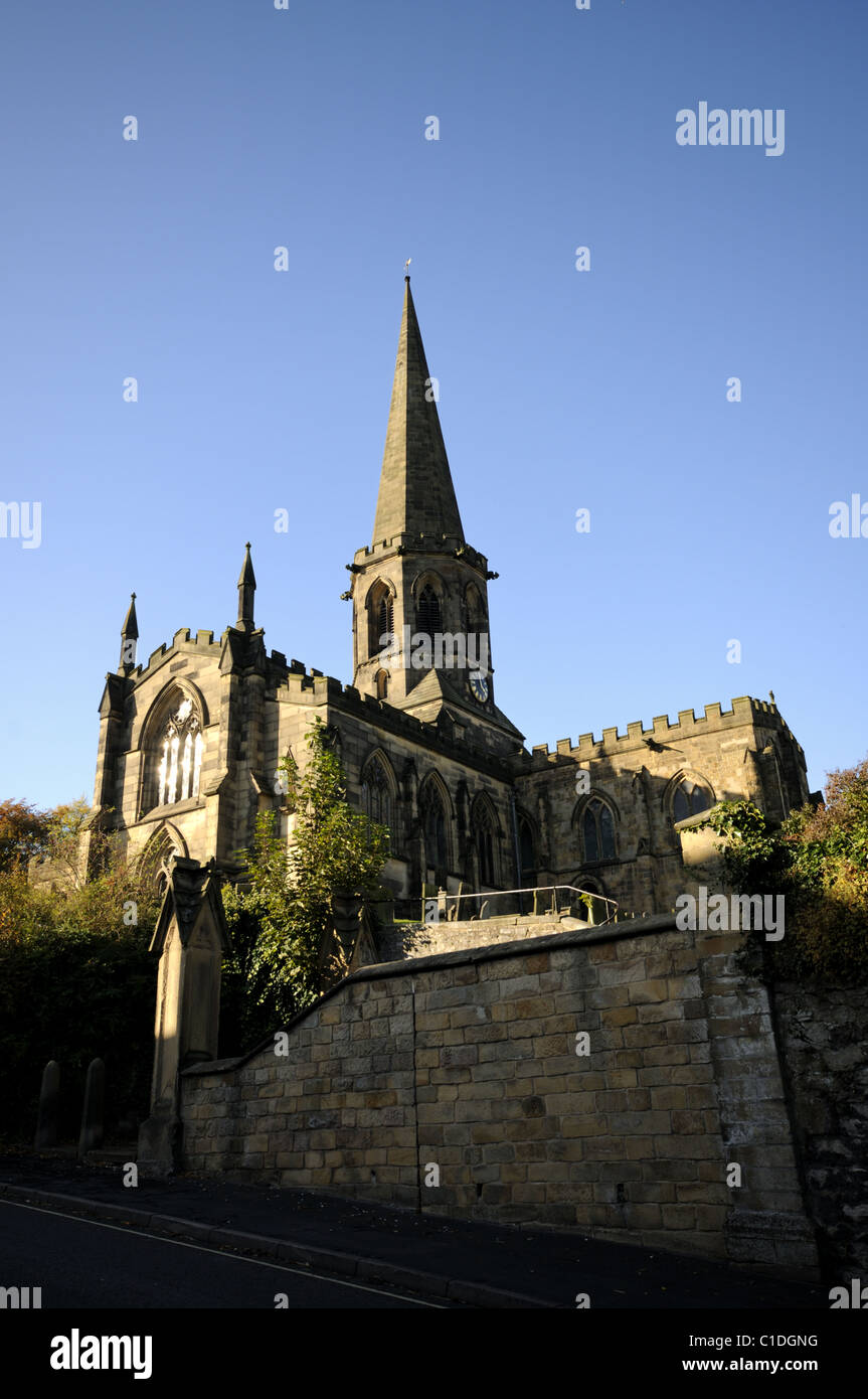 Saints church bakewell parish church hi-res stock photography and ...