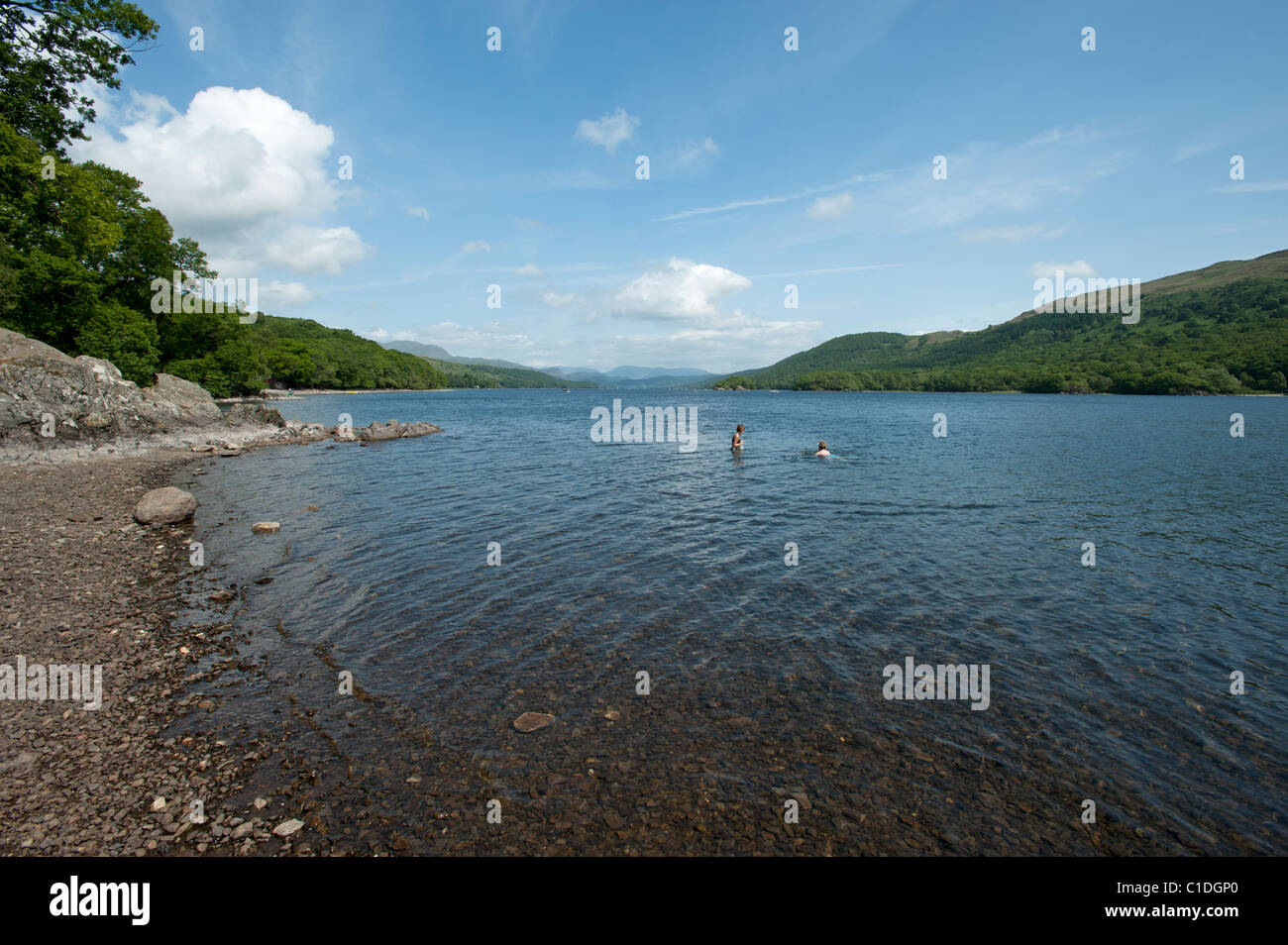 Lake coniston, cumbria swimming hi-res stock photography and images - Alamy
