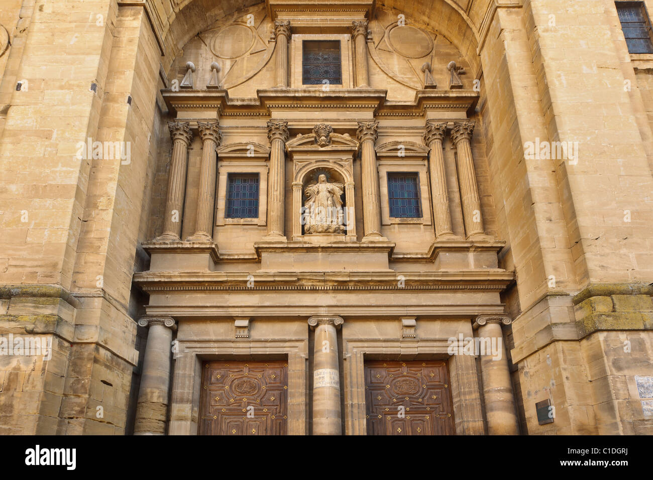 Iglesia de Nuestra Señora de la Asunción, Labastida, Alava, Spain Stock ...