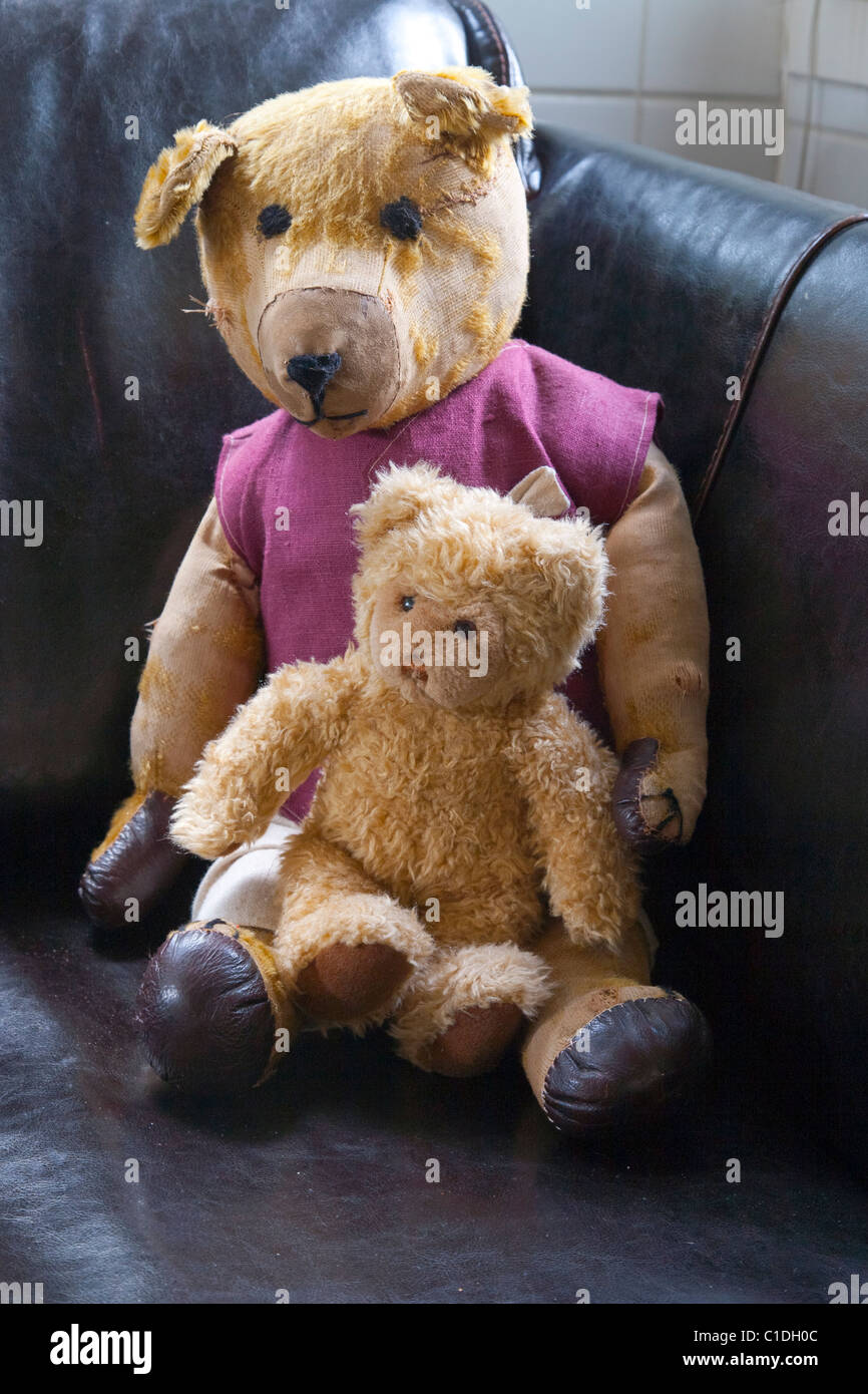 Two teddy bears Stock Photo - Alamy