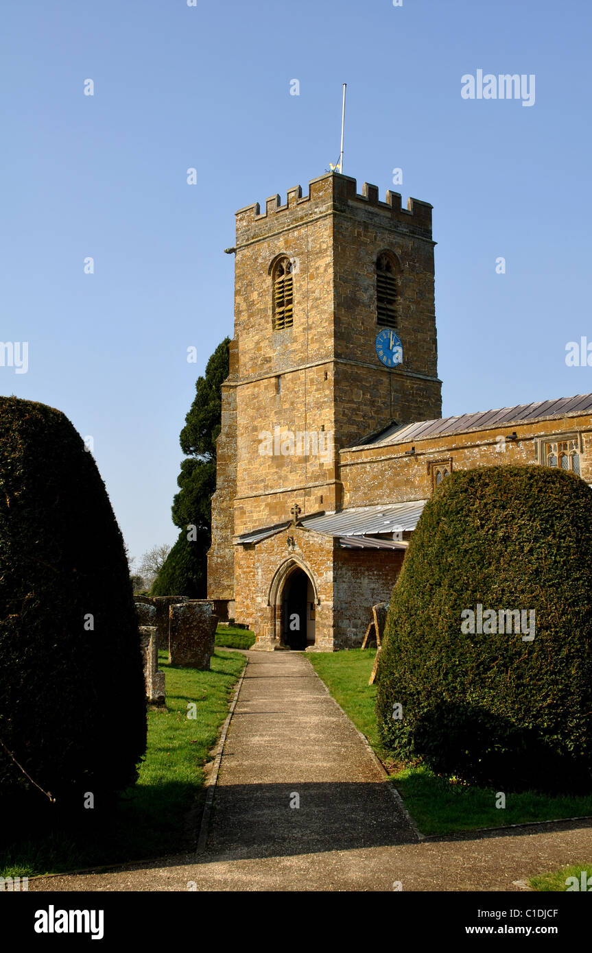 St. Mary Magdalene Church, Wardington, Oxfordshire, UK Stock Photo - Alamy