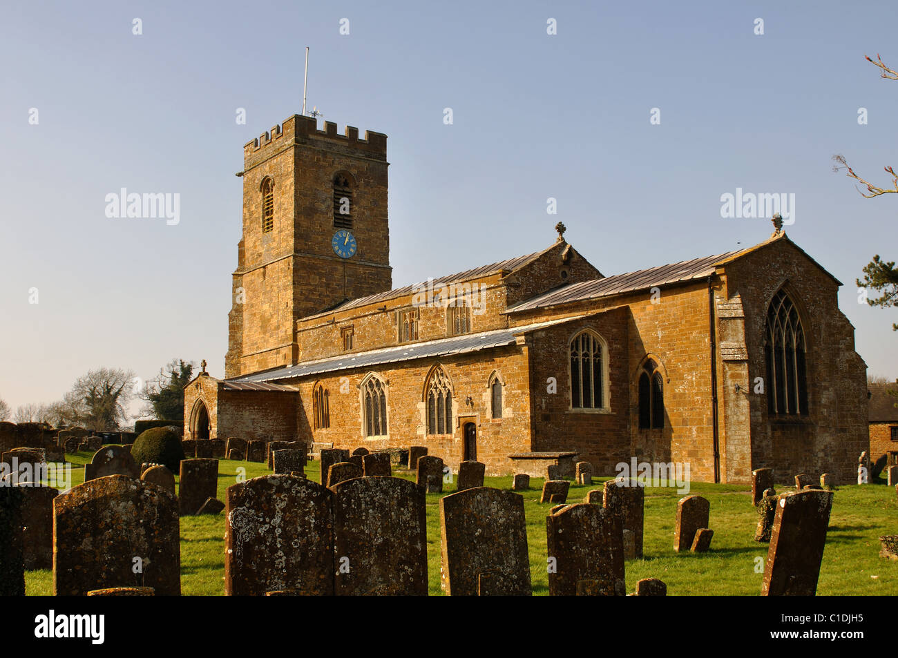 St. Mary Magdalene Church, Wardington, Oxfordshire, UK Stock Photo - Alamy