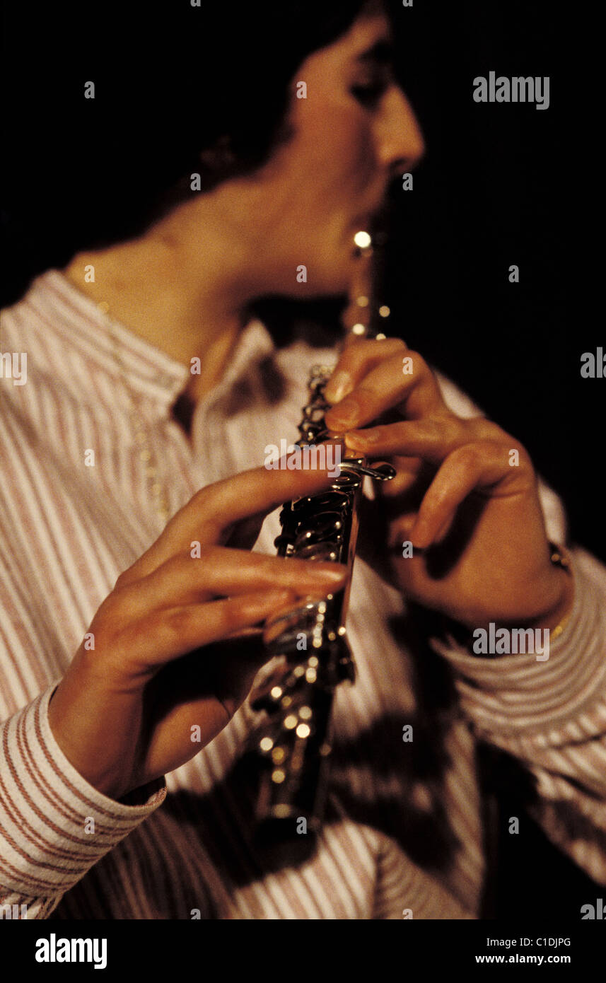 Flutist hi-res stock photography and images - Alamy