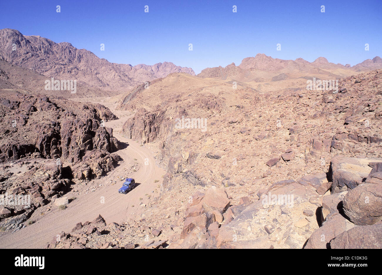 Egypt, Sinaï peninsula, Sinaï desert Stock Photo - Alamy