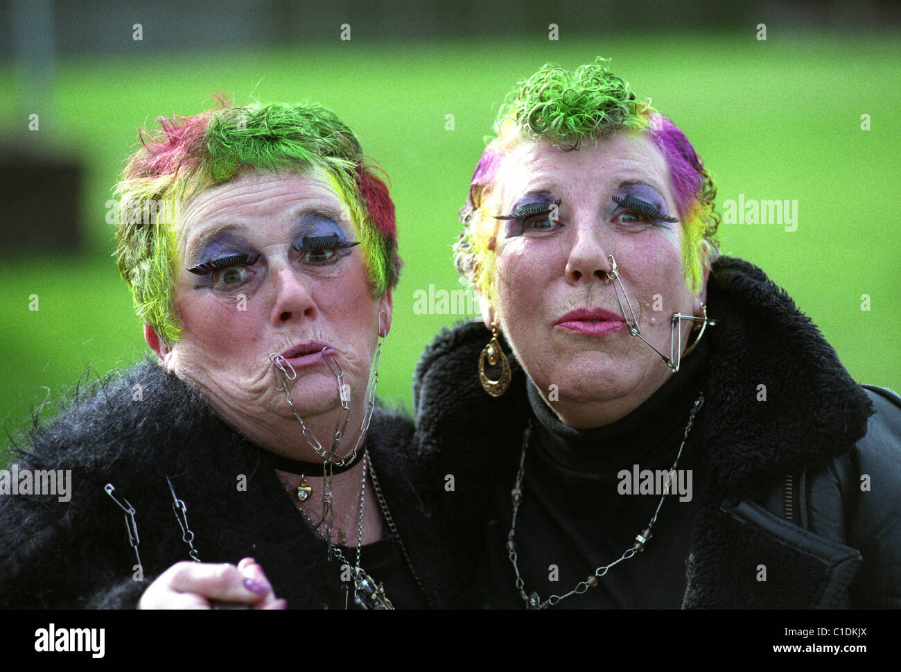 Old punk mature hi-res stock photography and images - Alamy