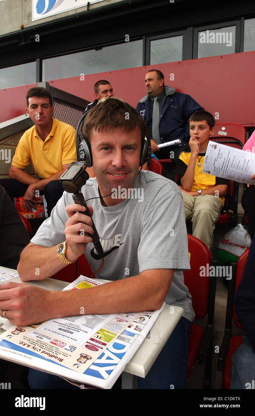 Steve Froggatt football pundit Stock Photo - Alamy