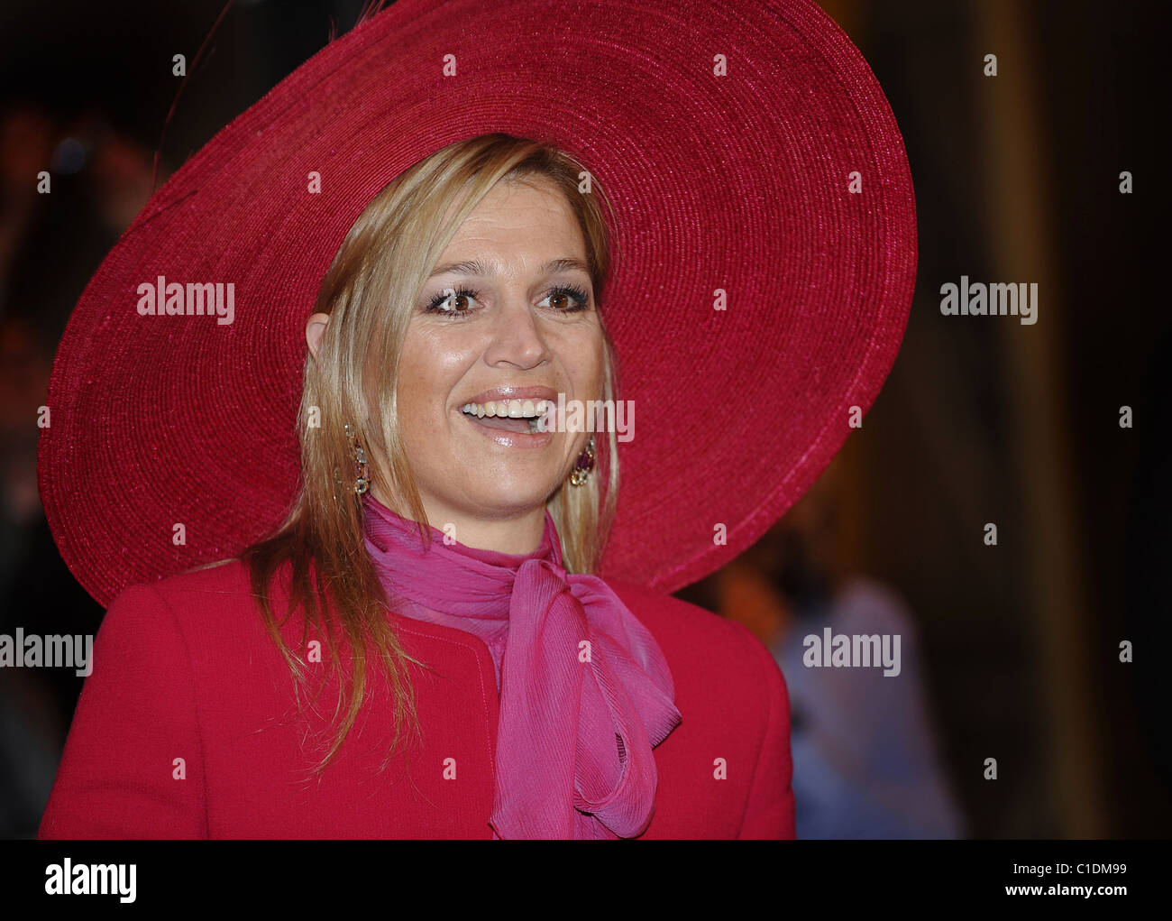 Princess Maxima at the naming of the new VOX Maxima, a tugboat, at the ...