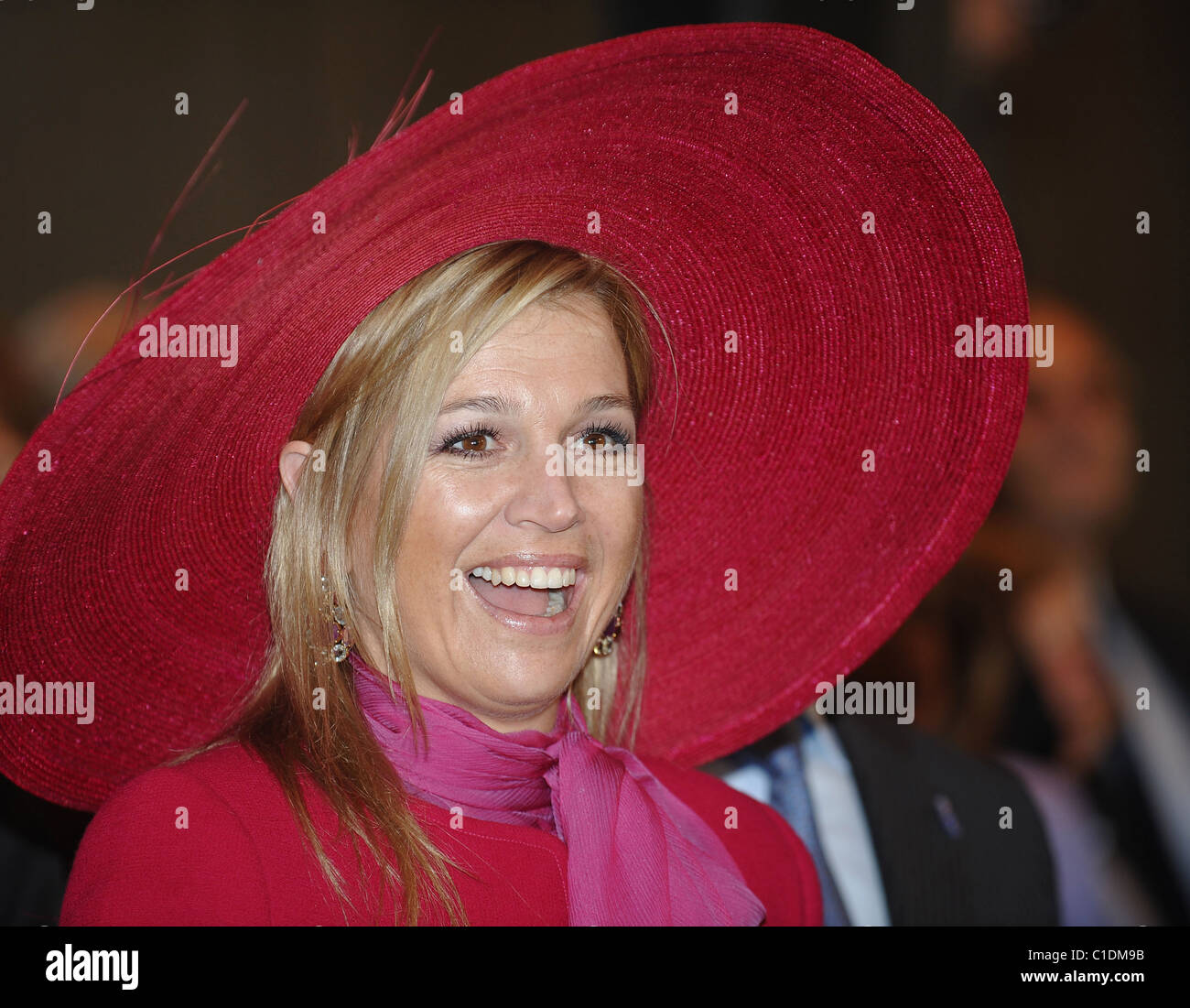 Princess Maxima at the naming of the new VOX Maxima, a tugboat, at the ...