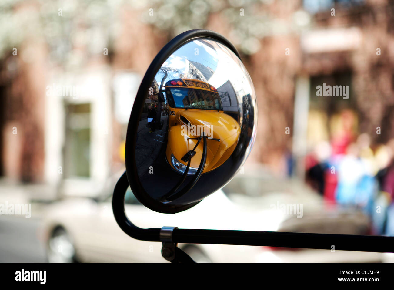 Bus mirror hi-res stock photography and images - Alamy
