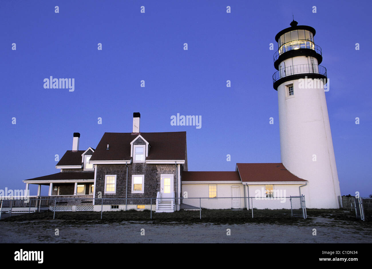 United States, Massachusetts, Cap Cod, Highland Light Stock Photo - Alamy