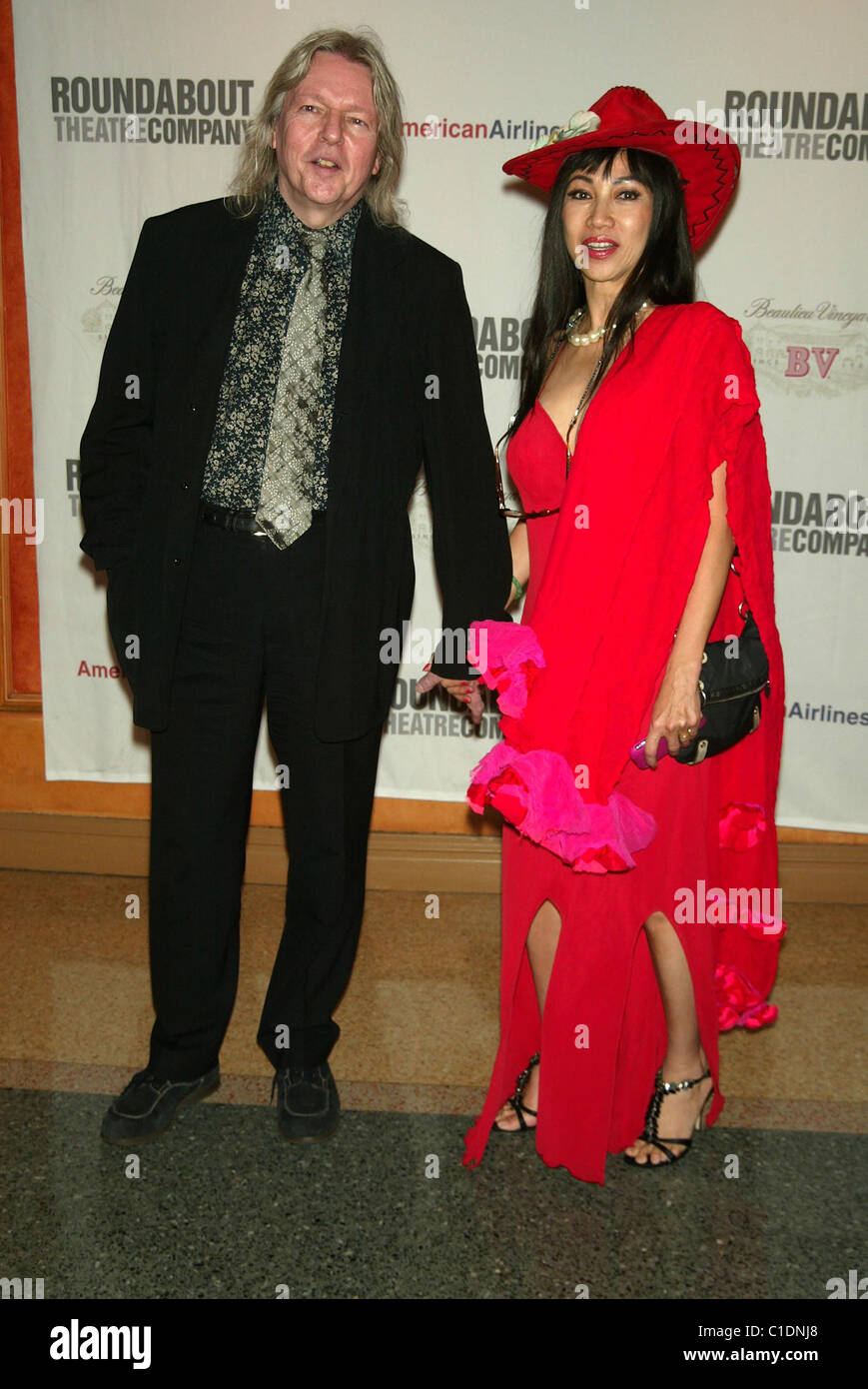 Christopher Hampton and Tiana Silliphant-Hampton Opening Night After ...