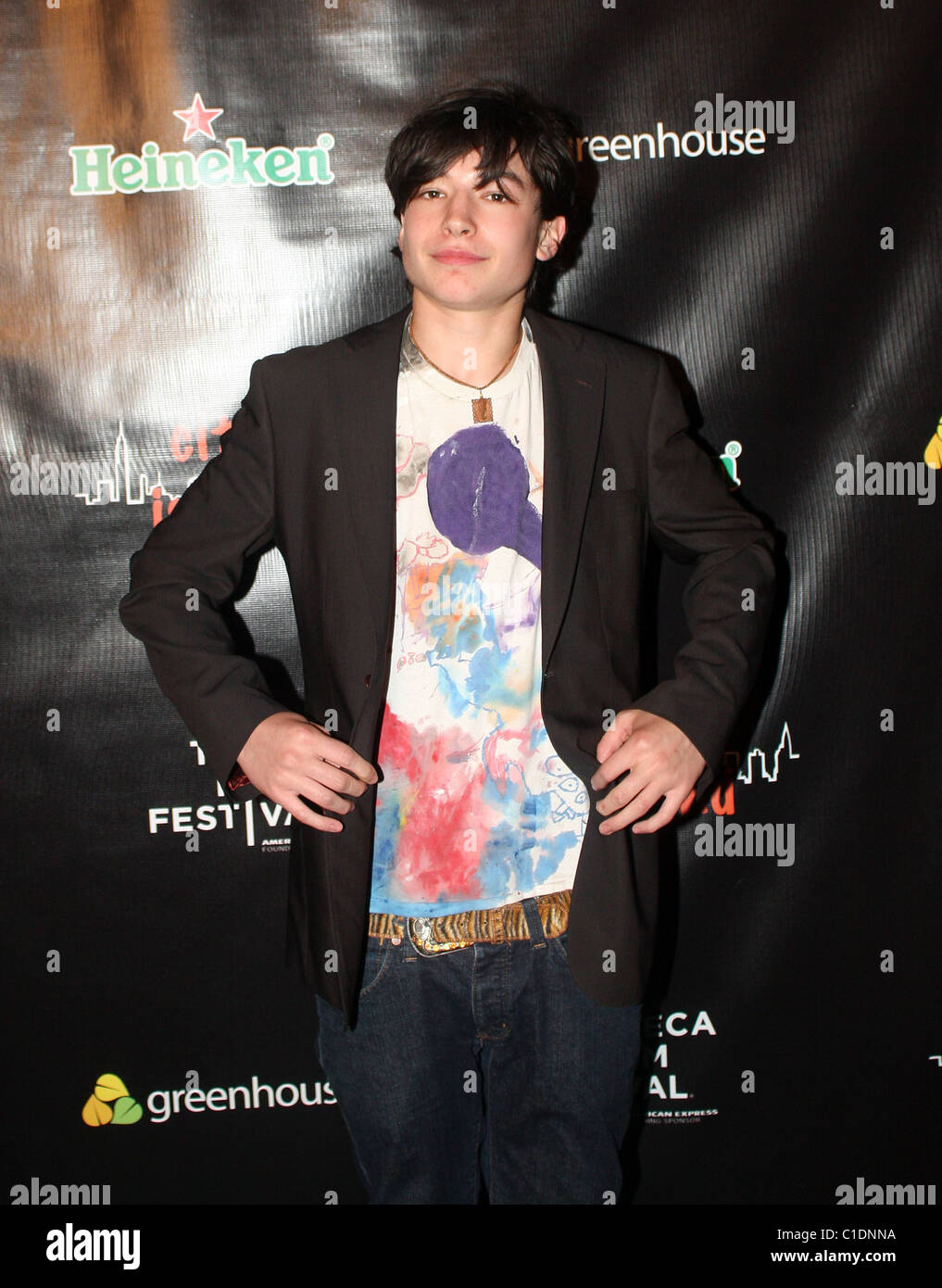 Actor Ezra Miller 8th Annual Tribeca Film Festival - Premiere of "City ...