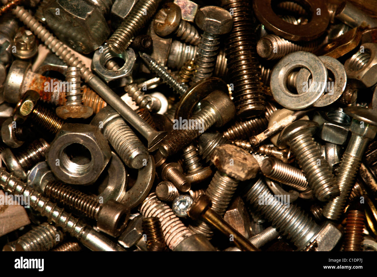 Old rusty nut screws hi-res stock photography and images - Alamy
