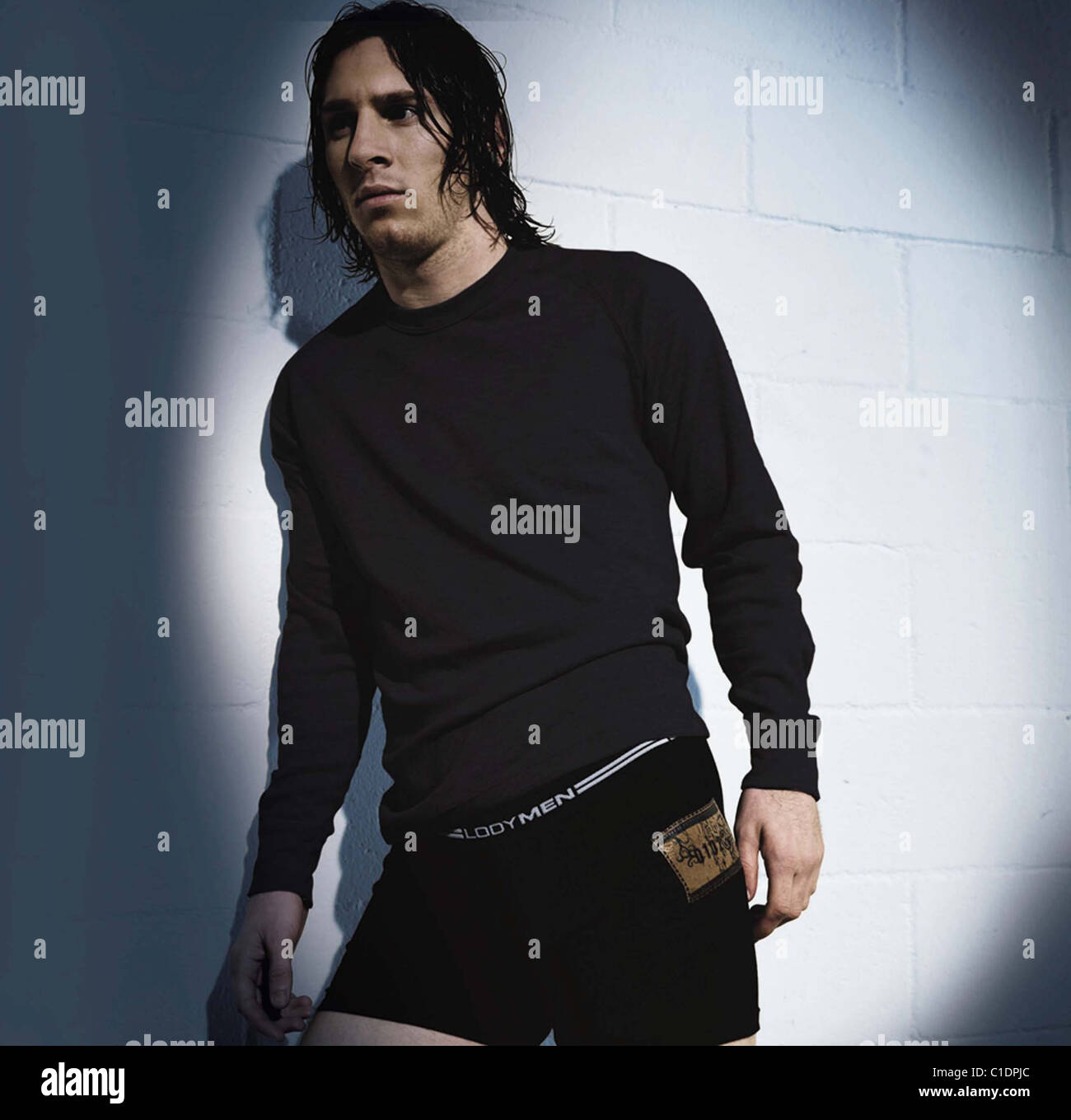 Lionel Messi AKA Leo Messi models Lody Men's underwear in a campaign ...