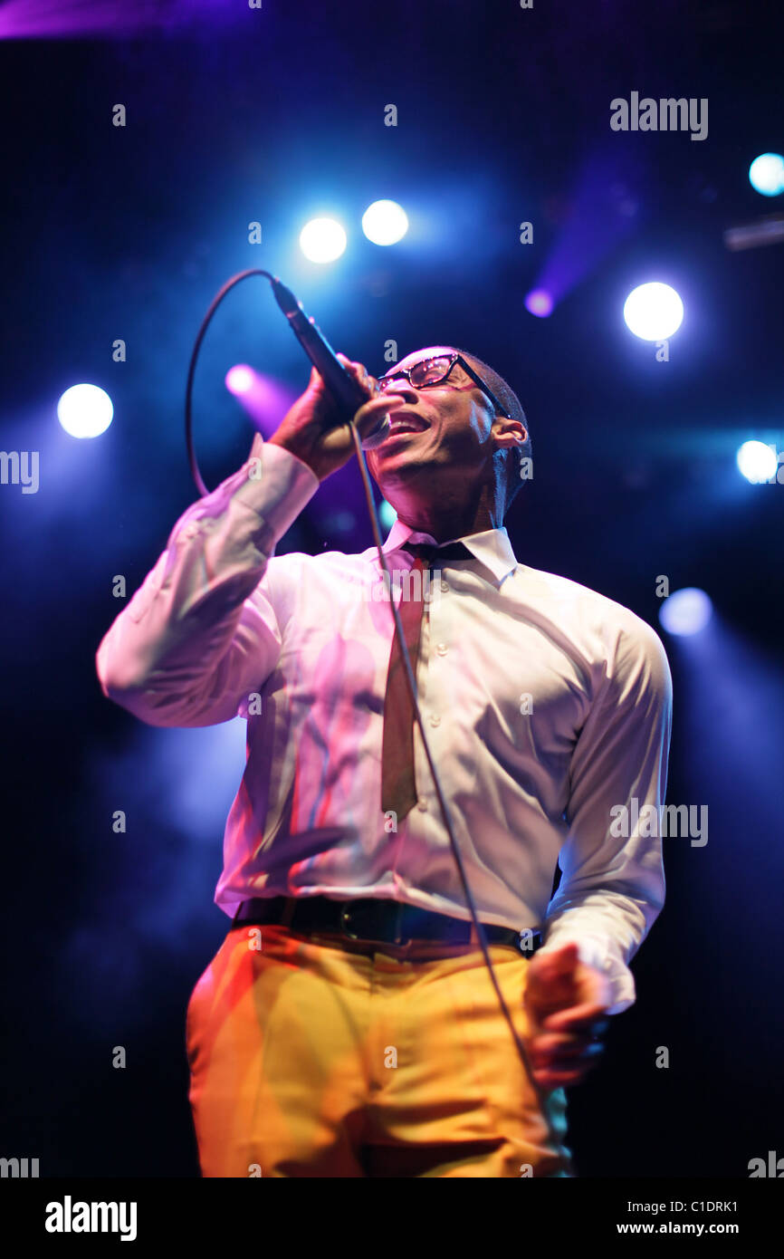 Rafael Saadiq performing live in concert at Indigo O2 London, England ...