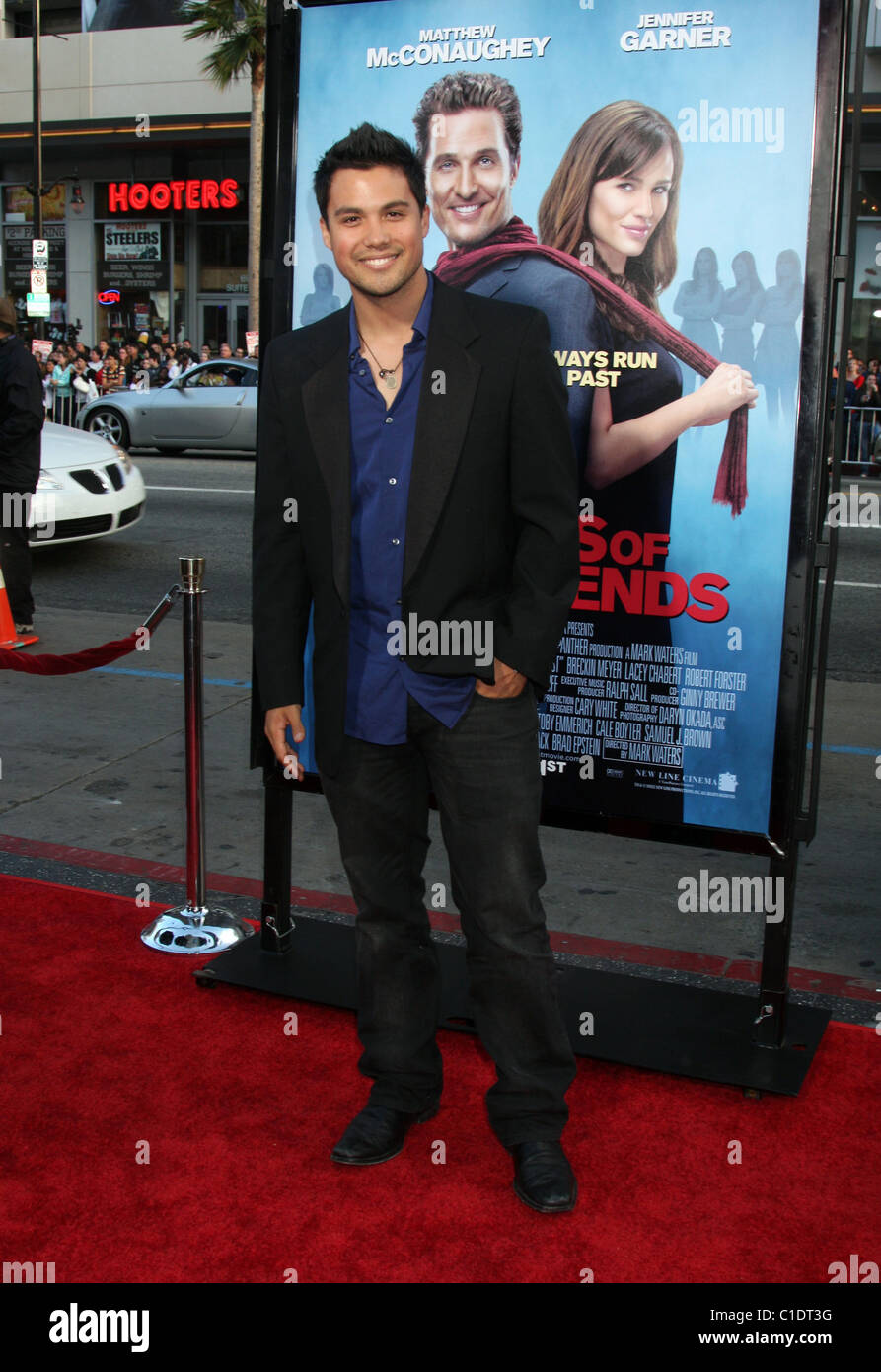 Michael Copon arriving at the "Ghost of Girlfriends Past" Premiere at ...