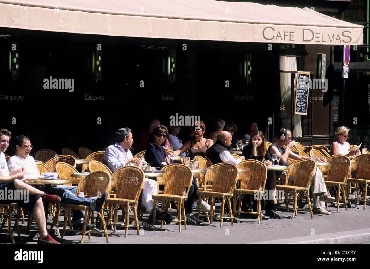 Cafe delmas paris hi-res stock photography and images - Alamy