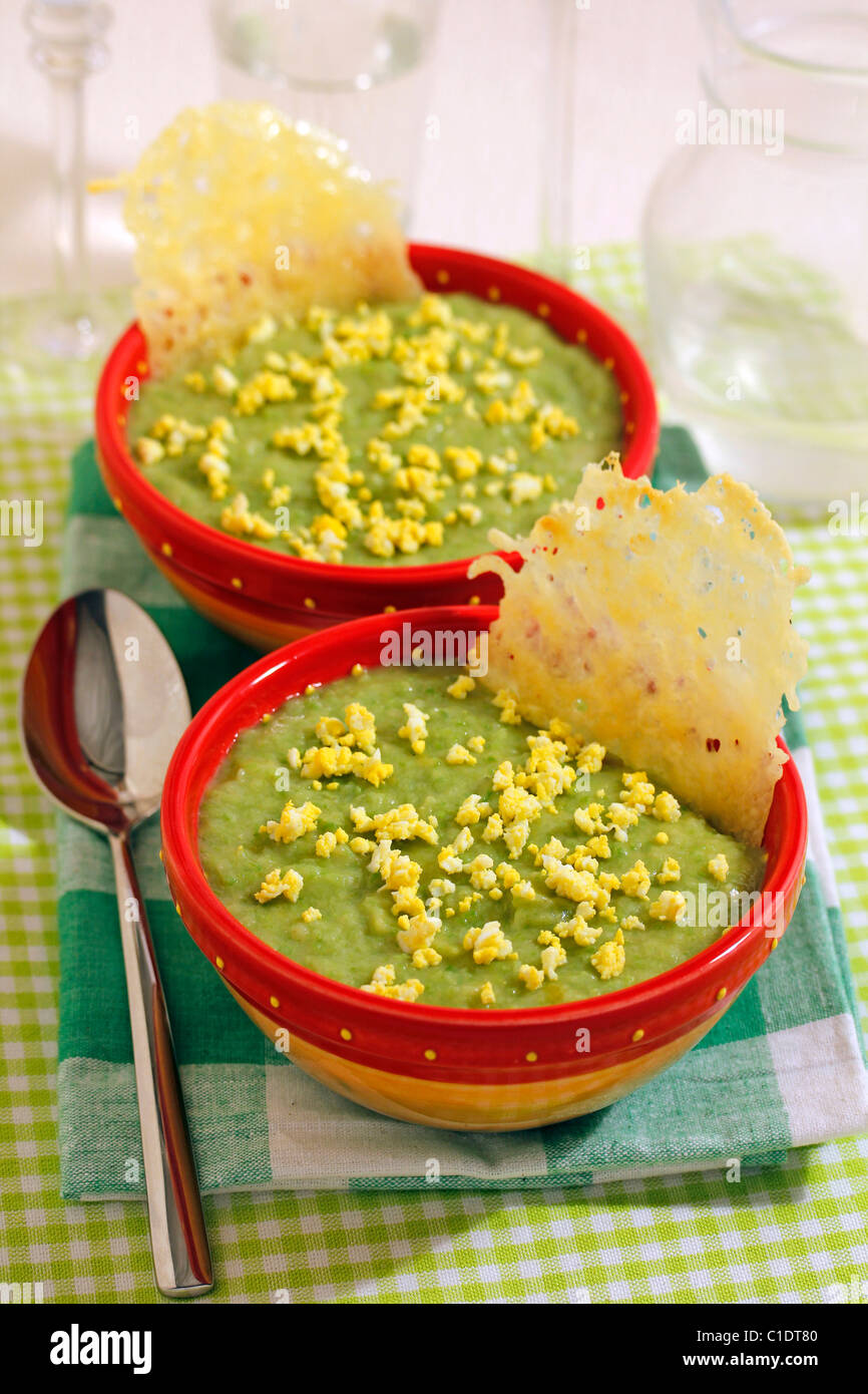 Mixed vegetables with crusty cheese. Recipe available Stock Photo - Alamy