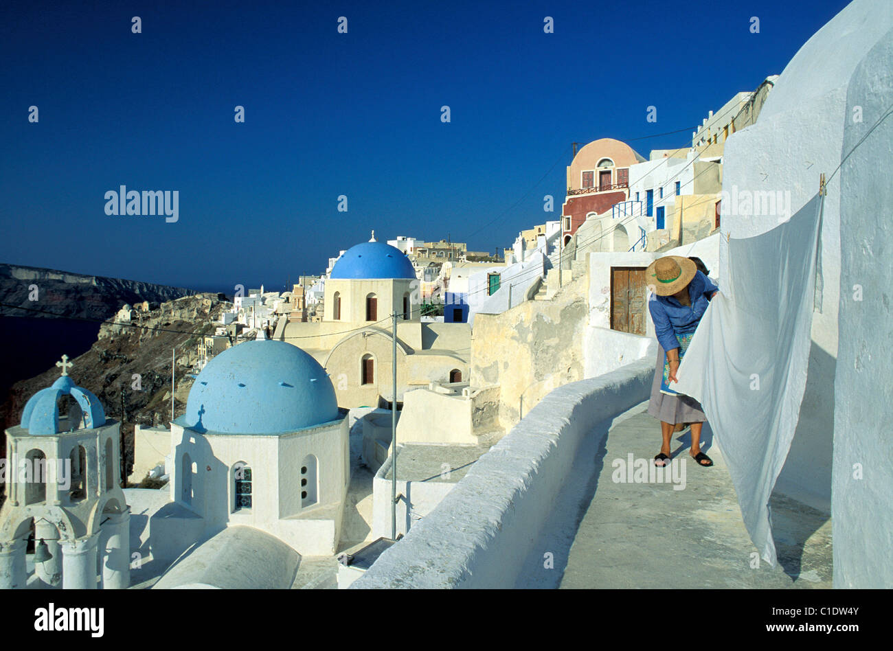 Greece, Cyclades Islands, Santorini Island Stock Photo - Alamy