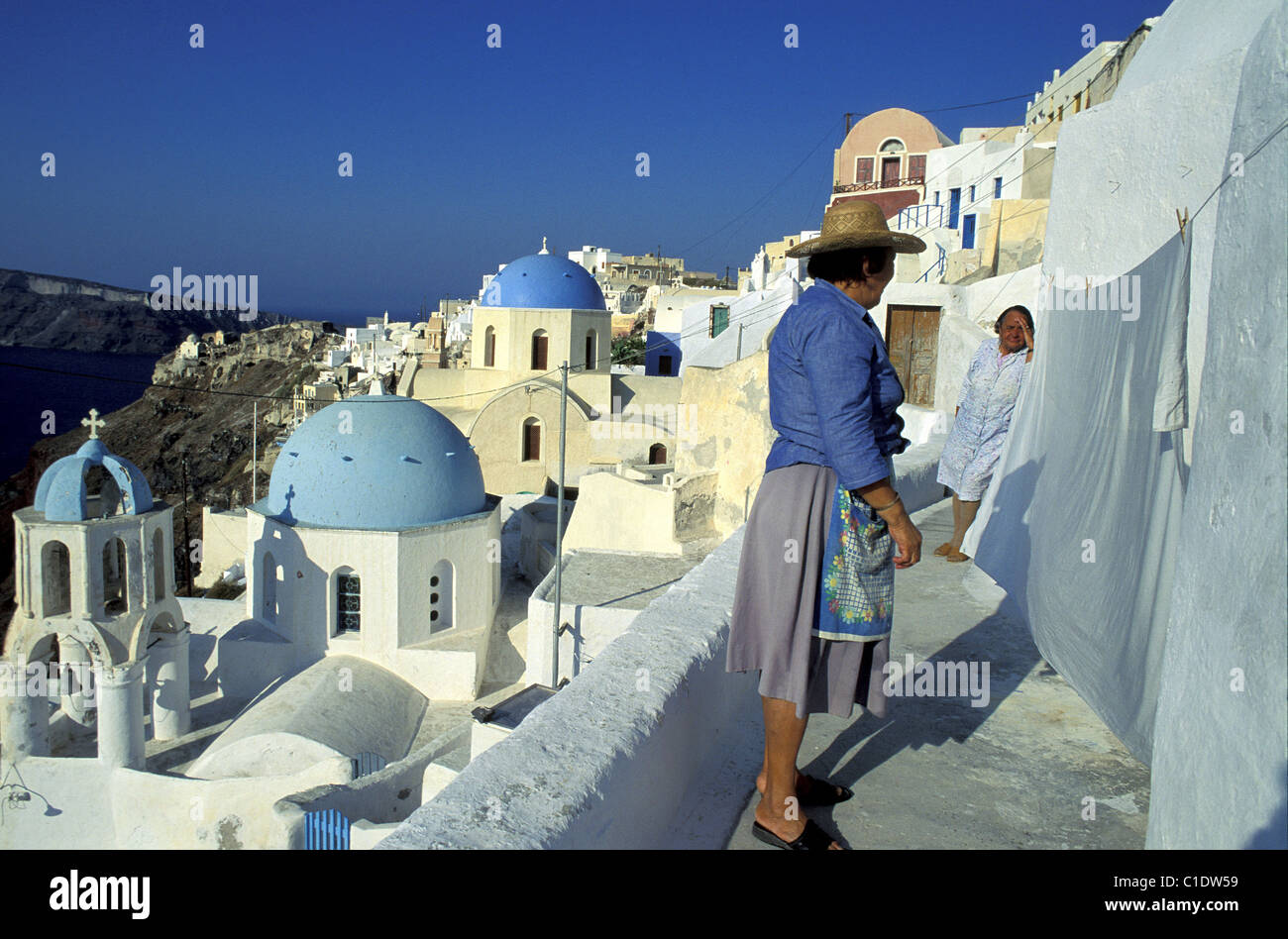 Greece, Cyclades Islands, Santorini Island Stock Photo - Alamy