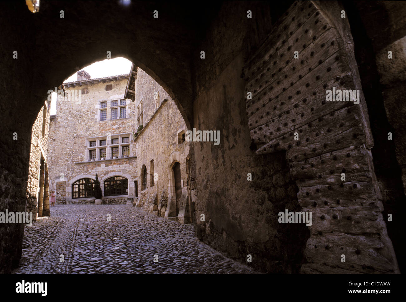 France Ain Perouges village labelled Les Plus Beaux Villages de France ...