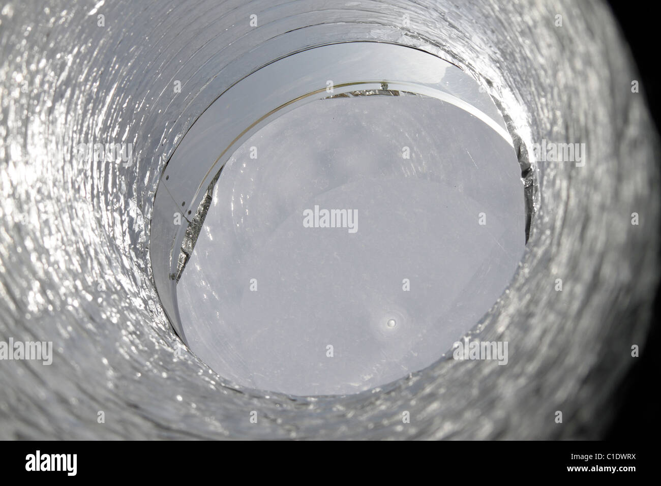 Light tube in new house construction Stock Photo - Alamy