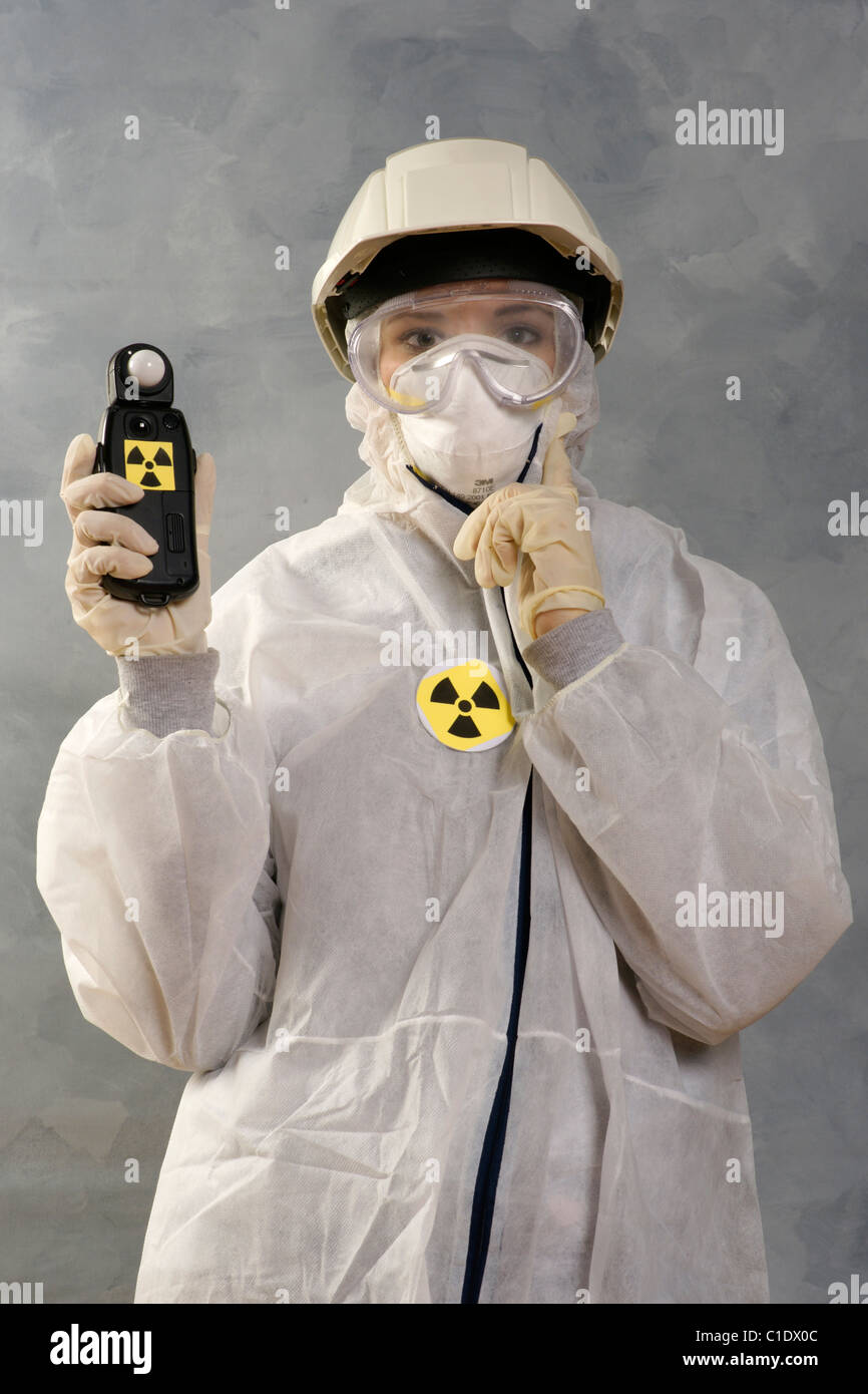 Nuclear radiation suit hi-res stock photography and images - Alamy