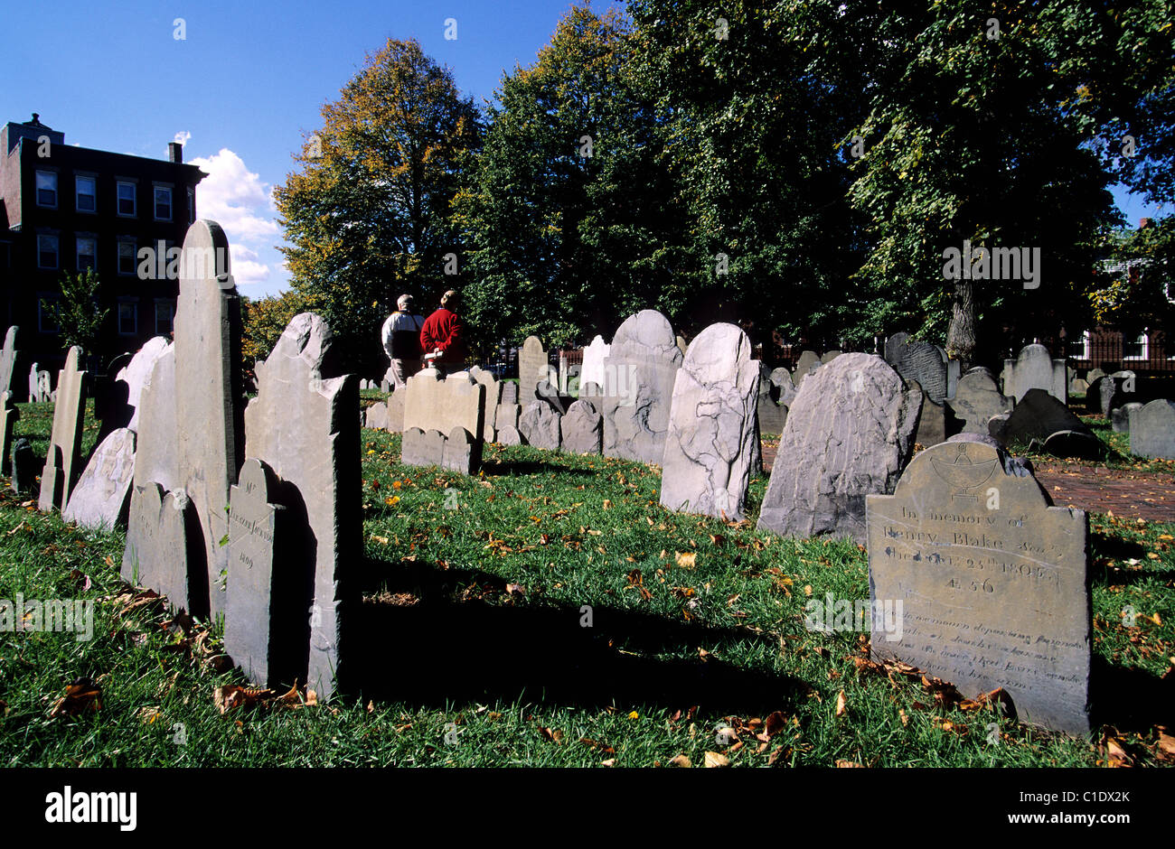 Copps hill cemetery hi-res stock photography and images - Alamy