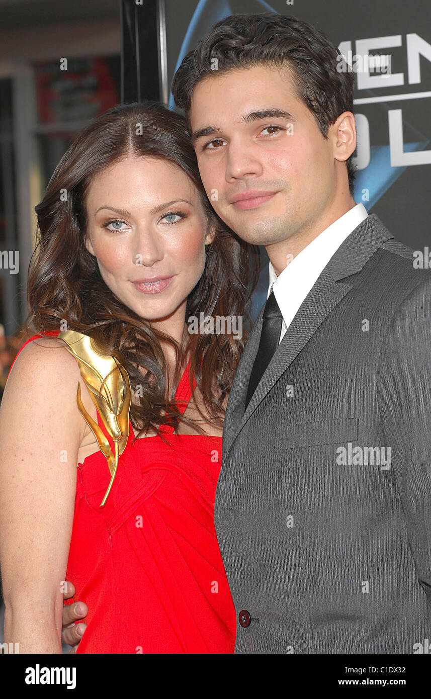 Lynn Collins and Steven Strait "X-Men Origins: Wolverine" screening at ...
