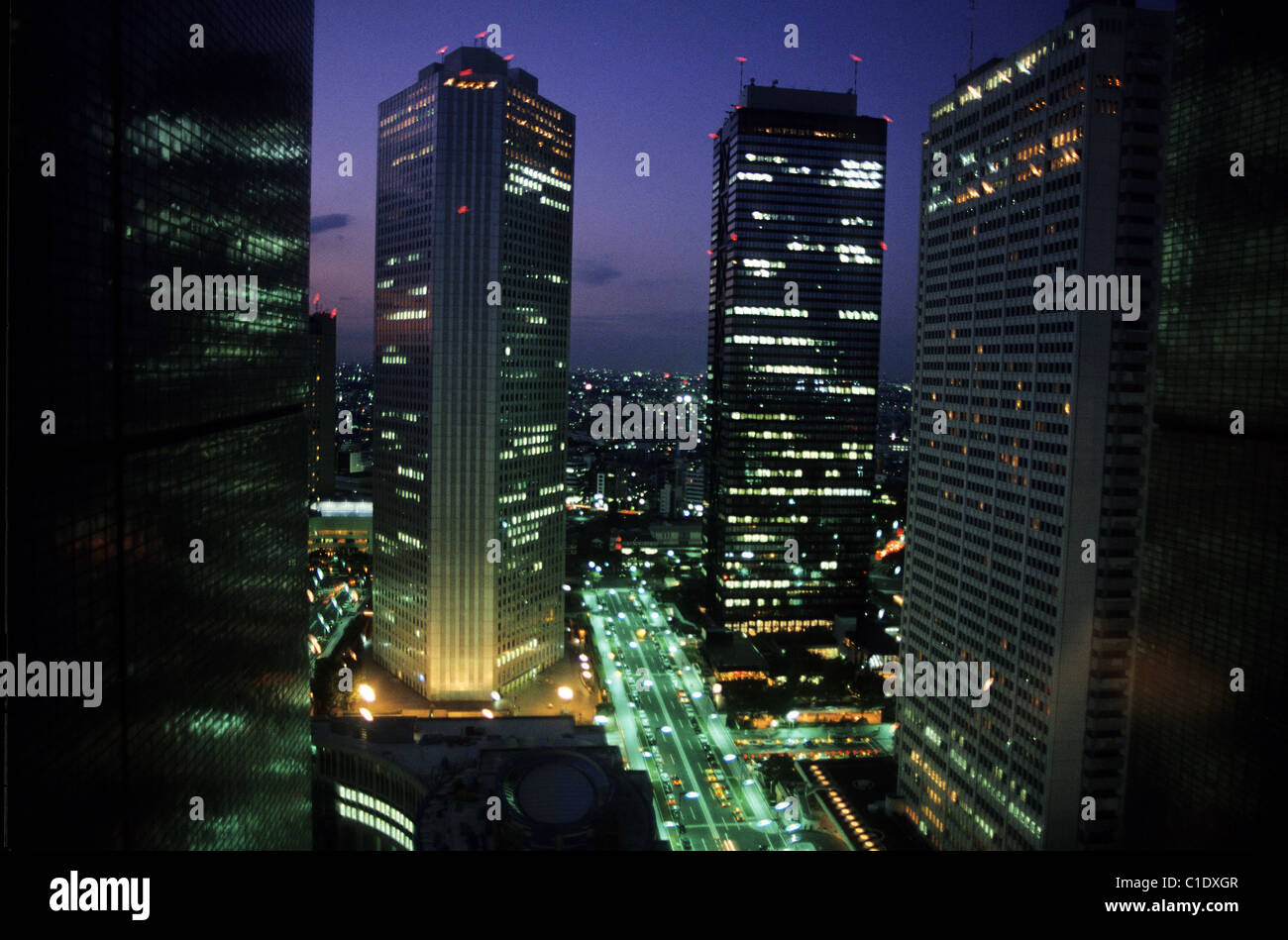 Japan, Tokyo, Buildings Stock Photo - Alamy